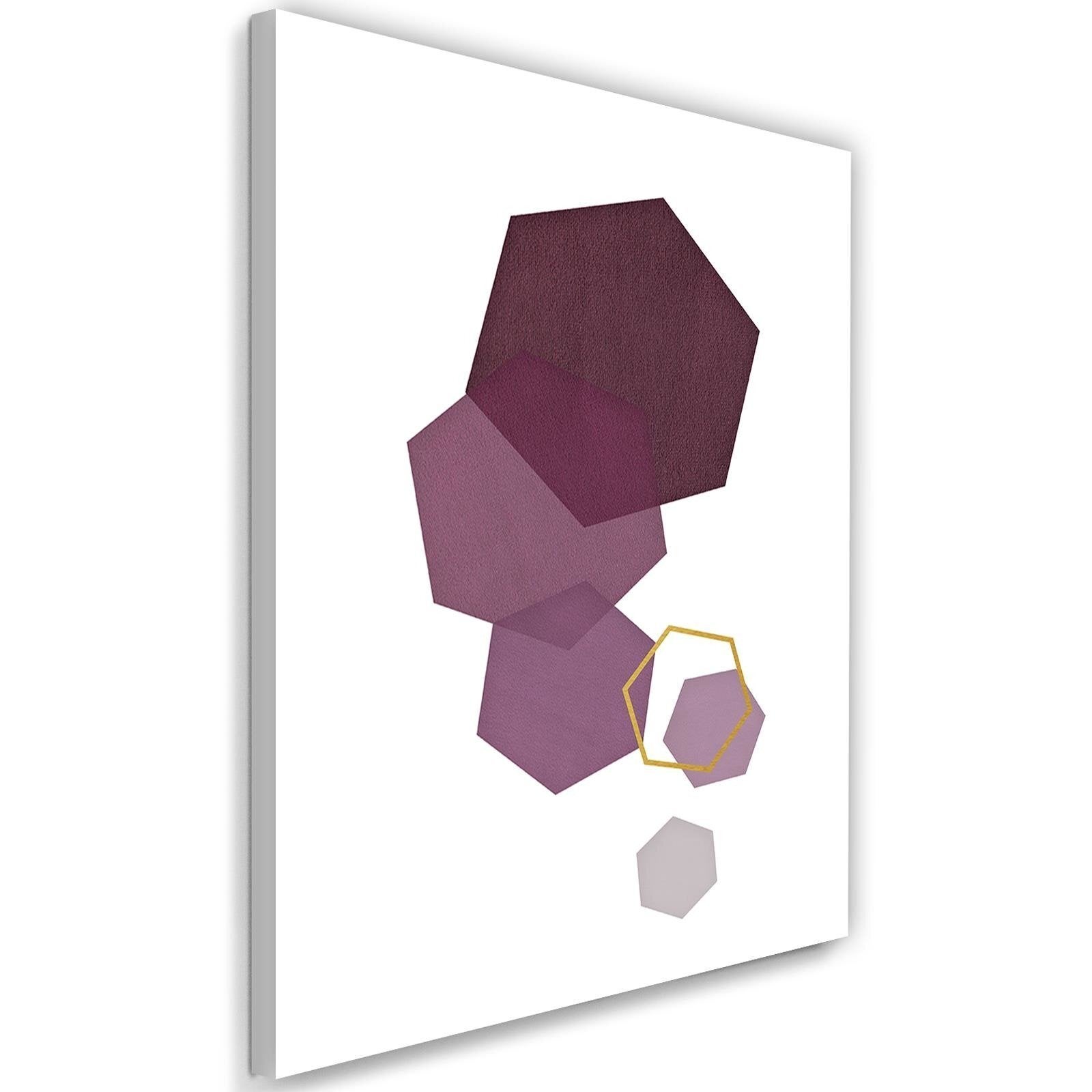 Tableau hexagones 4 - 60 x 90 cm | Leroy Merlin