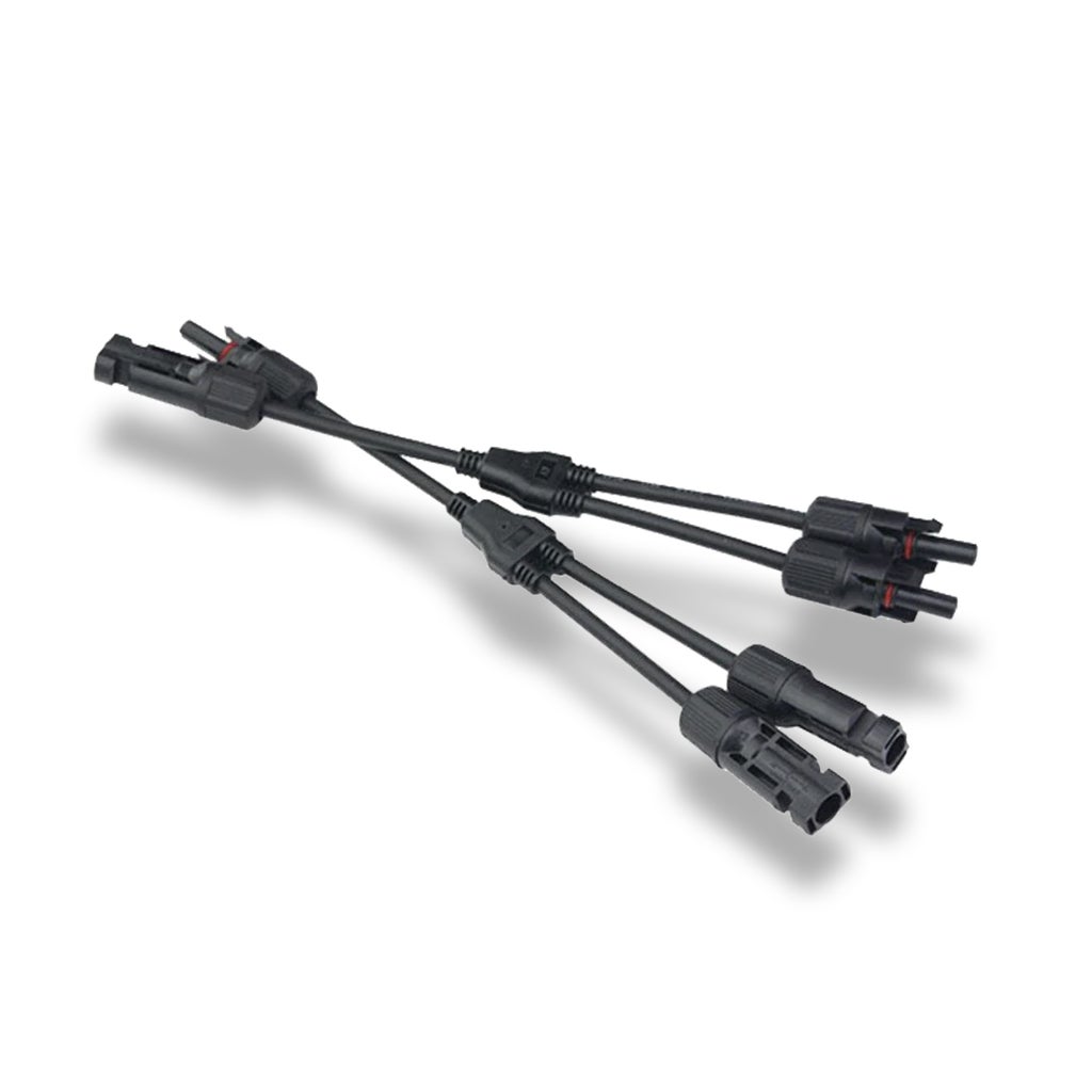 Cable con conectores para conectar 2 paneles fotovoltaicos portà¡tiles ...