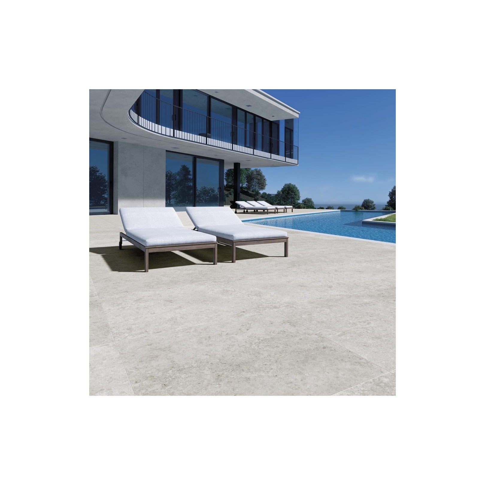 Carrelage grès cérame effet pierre JURA Mosaïque Brick Gris clair ...