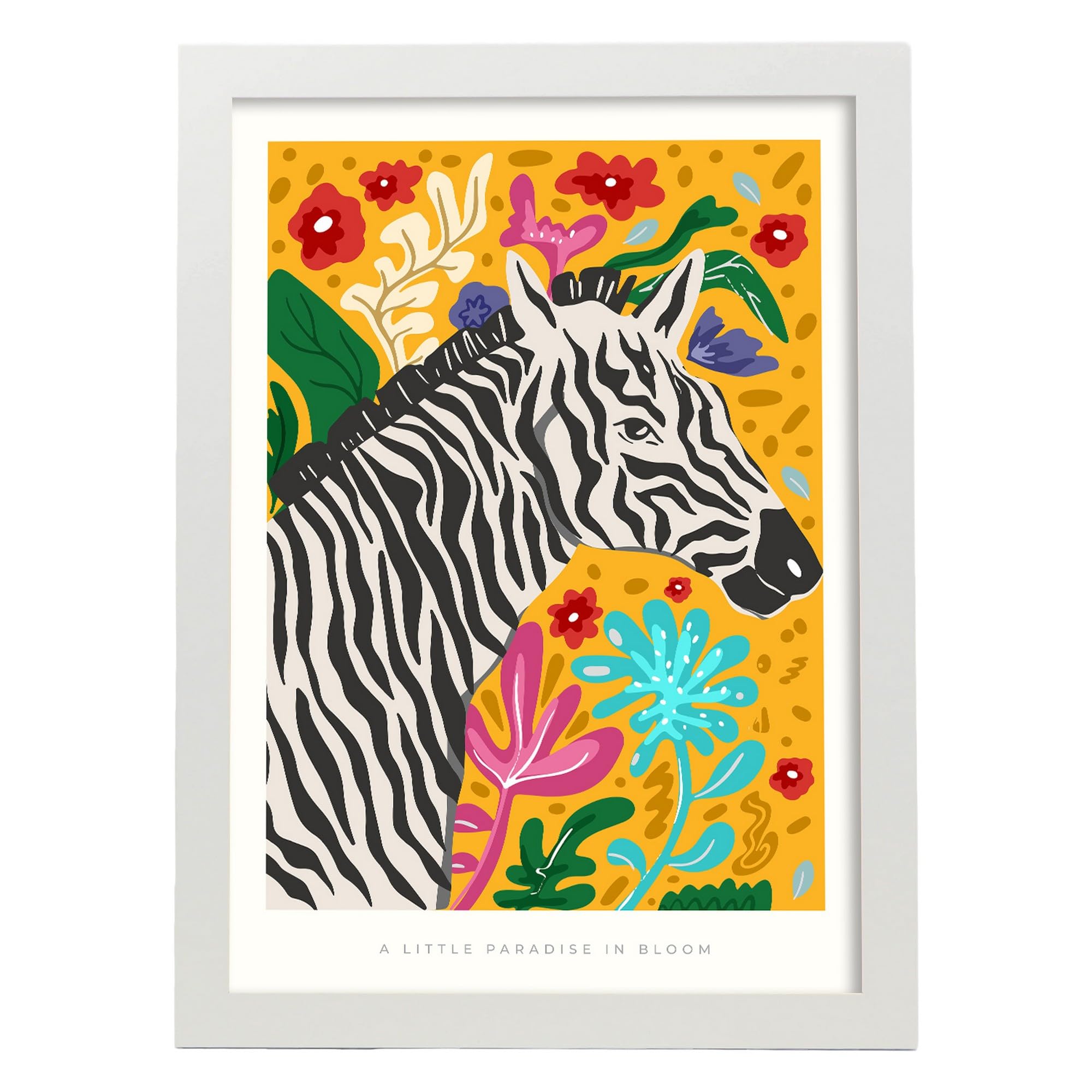 Nacnic Lámina Poster De Un Pequeño Paraíso En Bloom Cuadros Decorativos ...