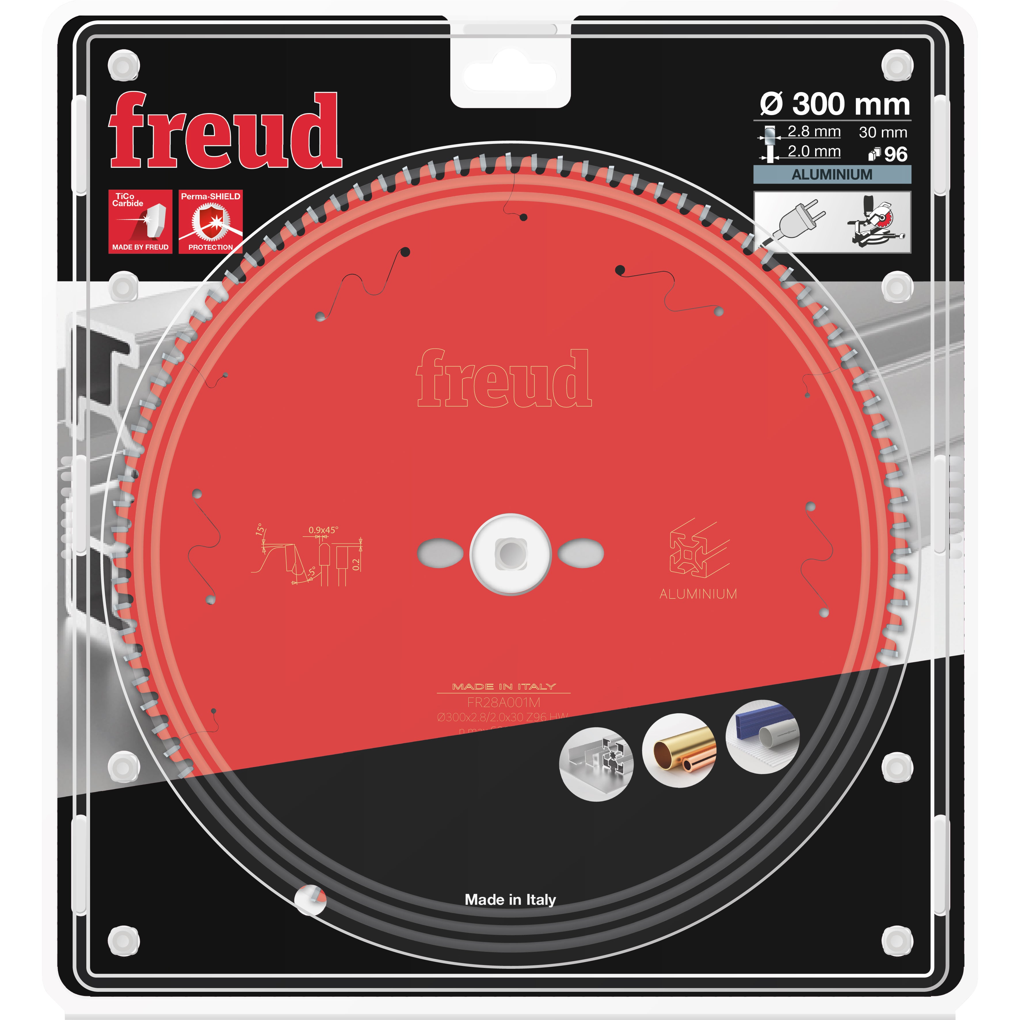 DISQUE WIDIA POUR ALUMINIUM D 300 MM DENTS 96 | Leroy Merlin