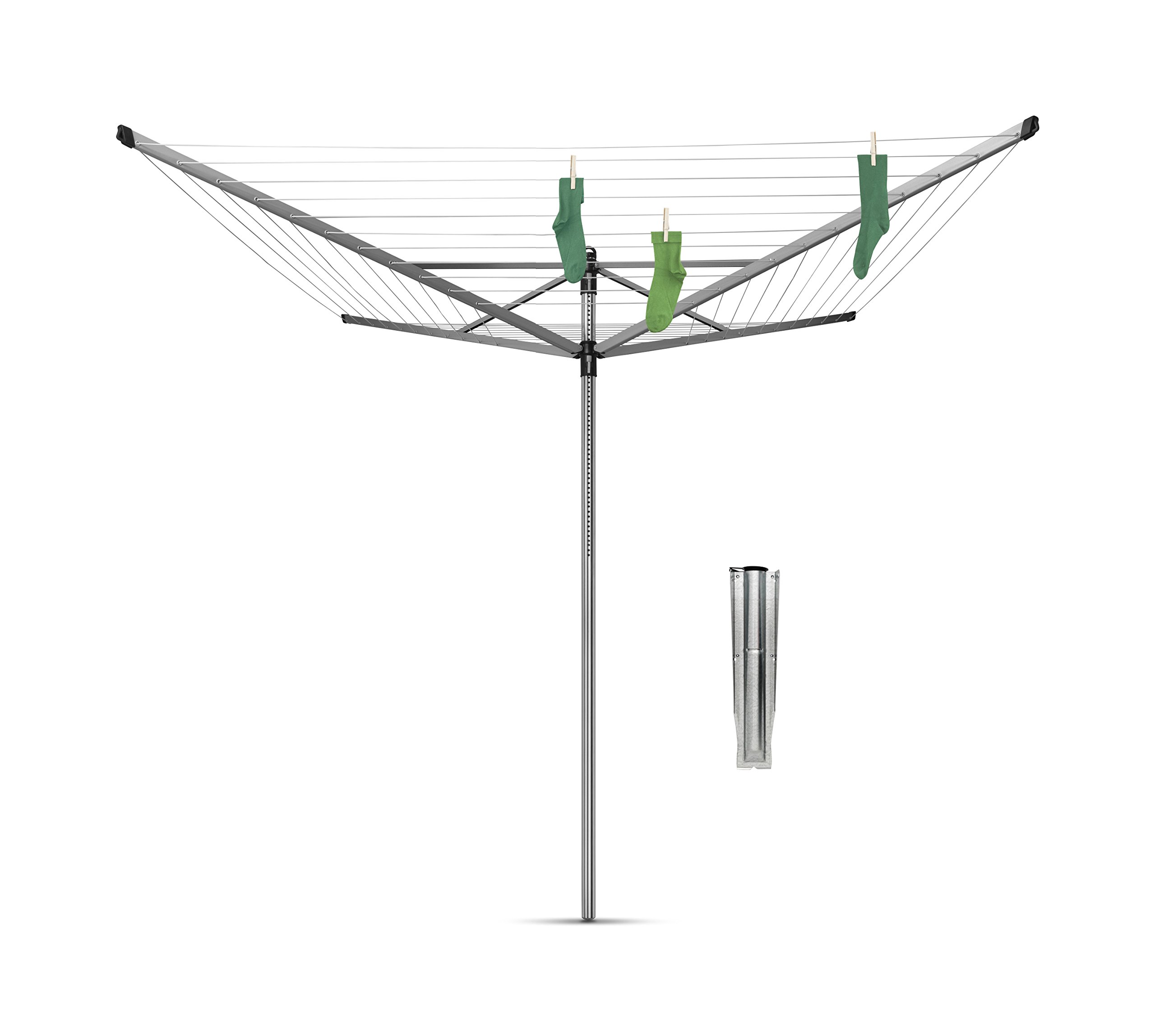 Brabantia - Stendibiancheria a Ombrello Lift-O-Matic - 60m di Spazio ...