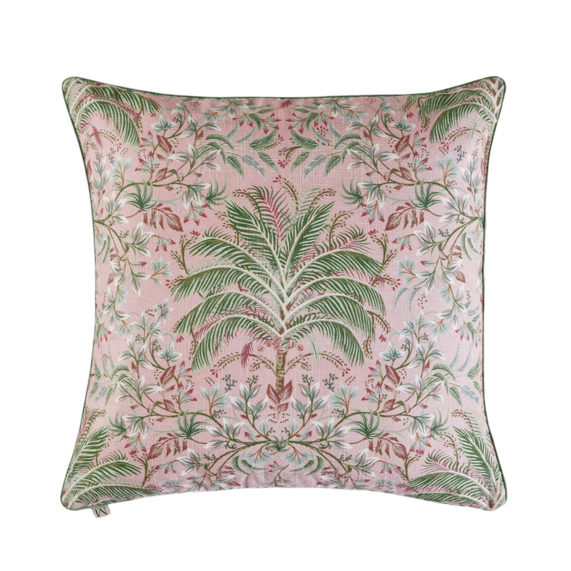 MADURA - Housse de coussin Ubari en Toile de coton imprimée d'un motif ...
