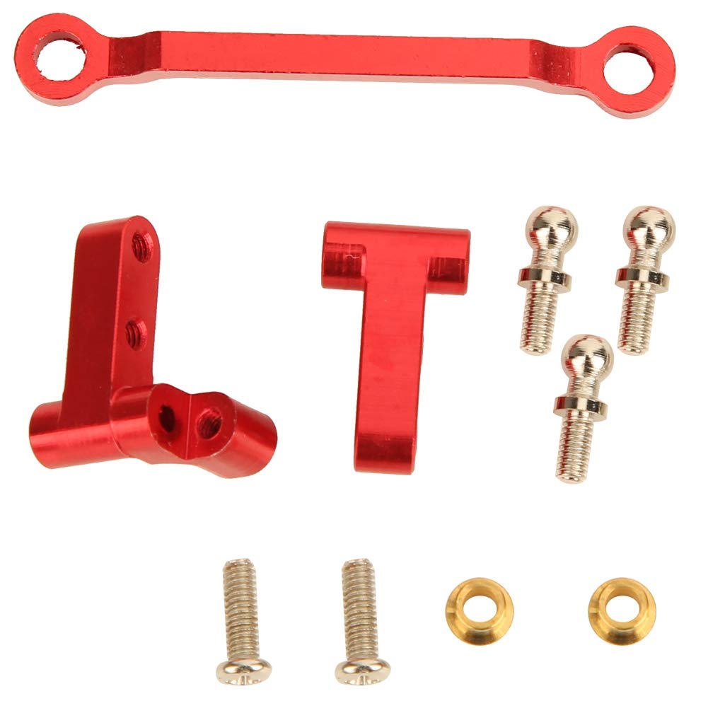 Tringlerie direction alu RC 1/18 A949 A959-B A969 A979 K929 (Rouge ...