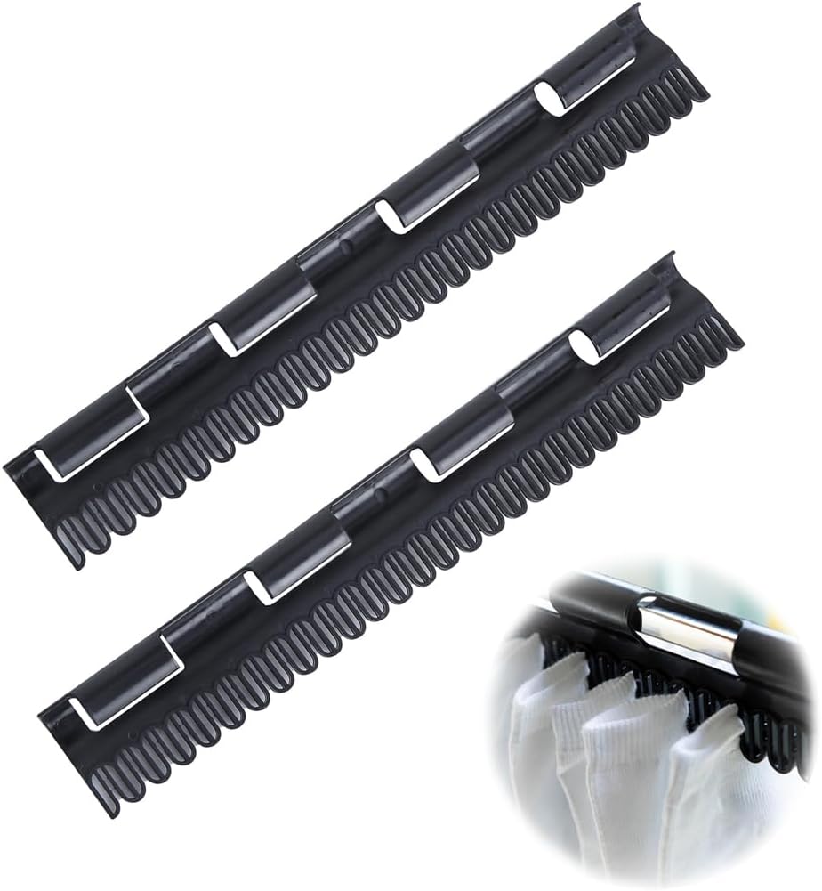 2 Piece Sock Drying Rack for Indoor Outdoor Hanging Clothes Airer for ...