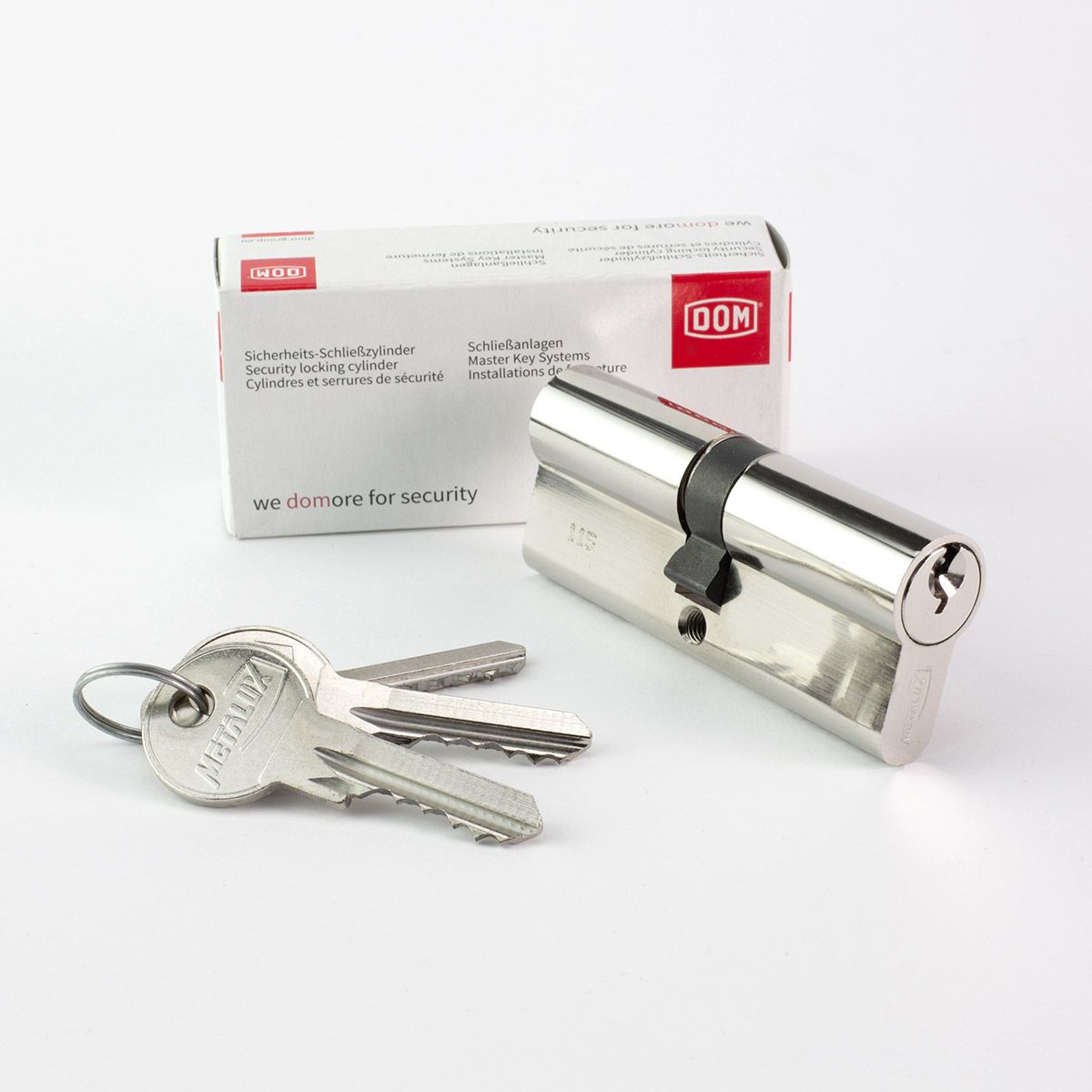 Metalux Cylindre de serrure k - 40x40 Barillet anti-crochetage ...