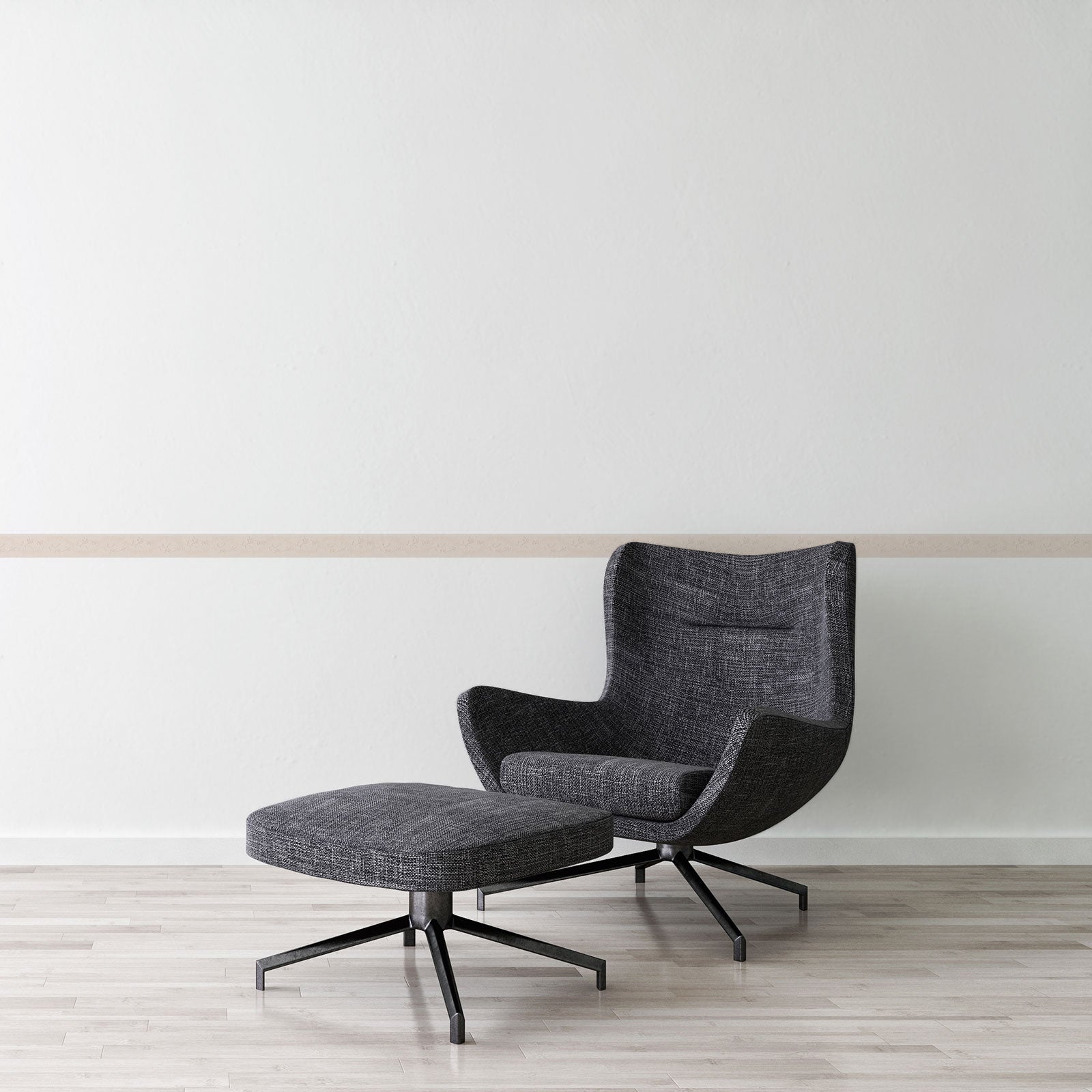 Frise papier peint idéale pour salon et chambre Frise tapisserie à ...