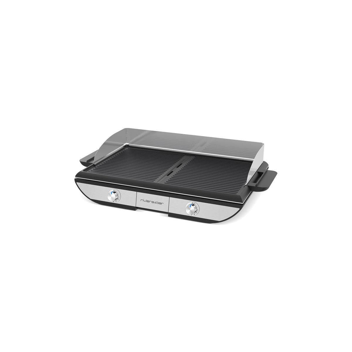 Plancha électrique RIVIERA ET BAR QPL700 grill combiné | Leroy Merlin