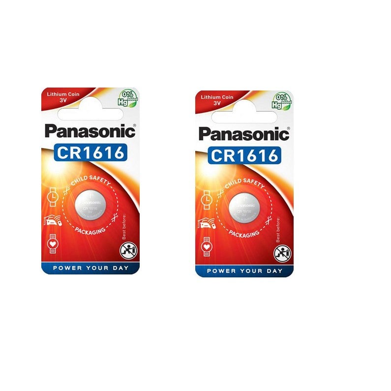 2 piles Panasonic CR1616 | Leroy Merlin