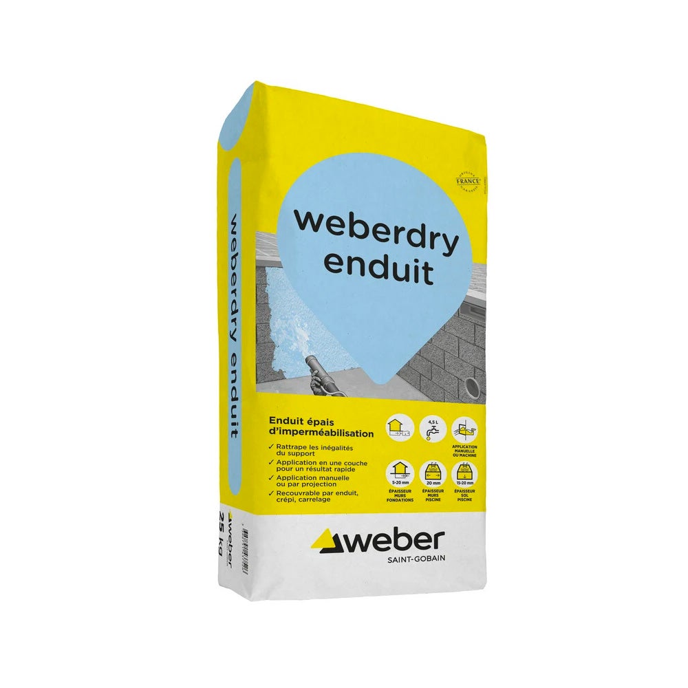 Sac Enduit Weber M2