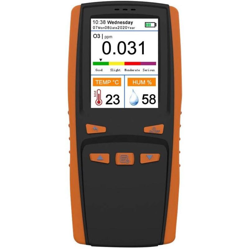 Analyseur d'Ozone Portable, Compteur d'Ozone Multifonctionnel pour ...