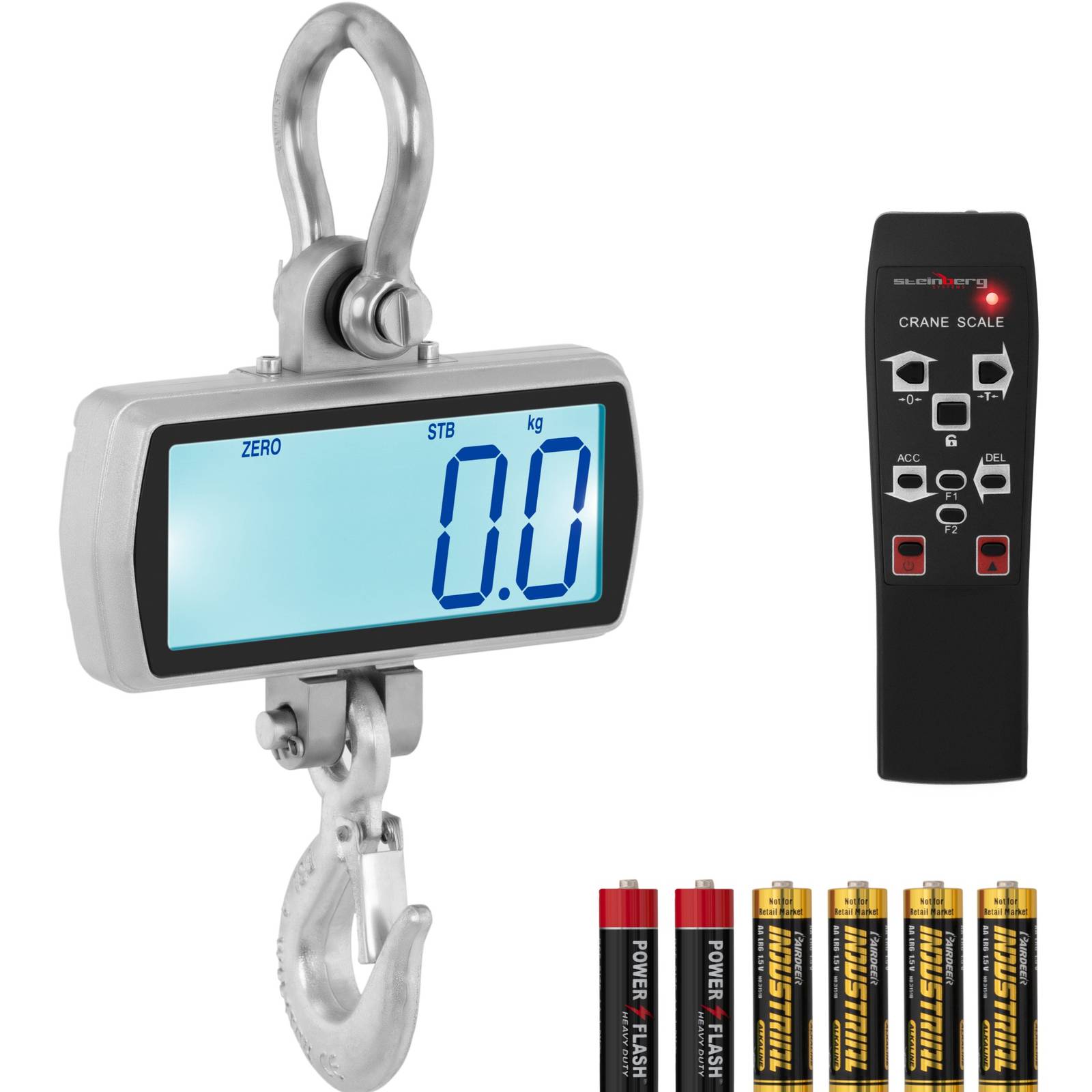 Dinamómetro digital - 1.000 kg / 500 g | Leroy Merlin