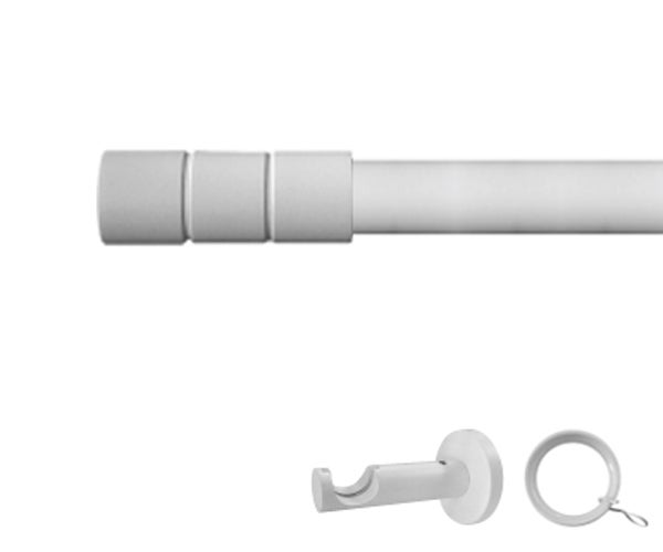 KIT BARRE DE RIDEAU 20mm. LARGEUR 250cm. | Leroy Merlin