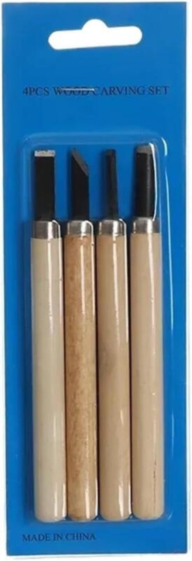 Ensemble d'outils de sculpture sur bois - Couteaux de sculpture ...