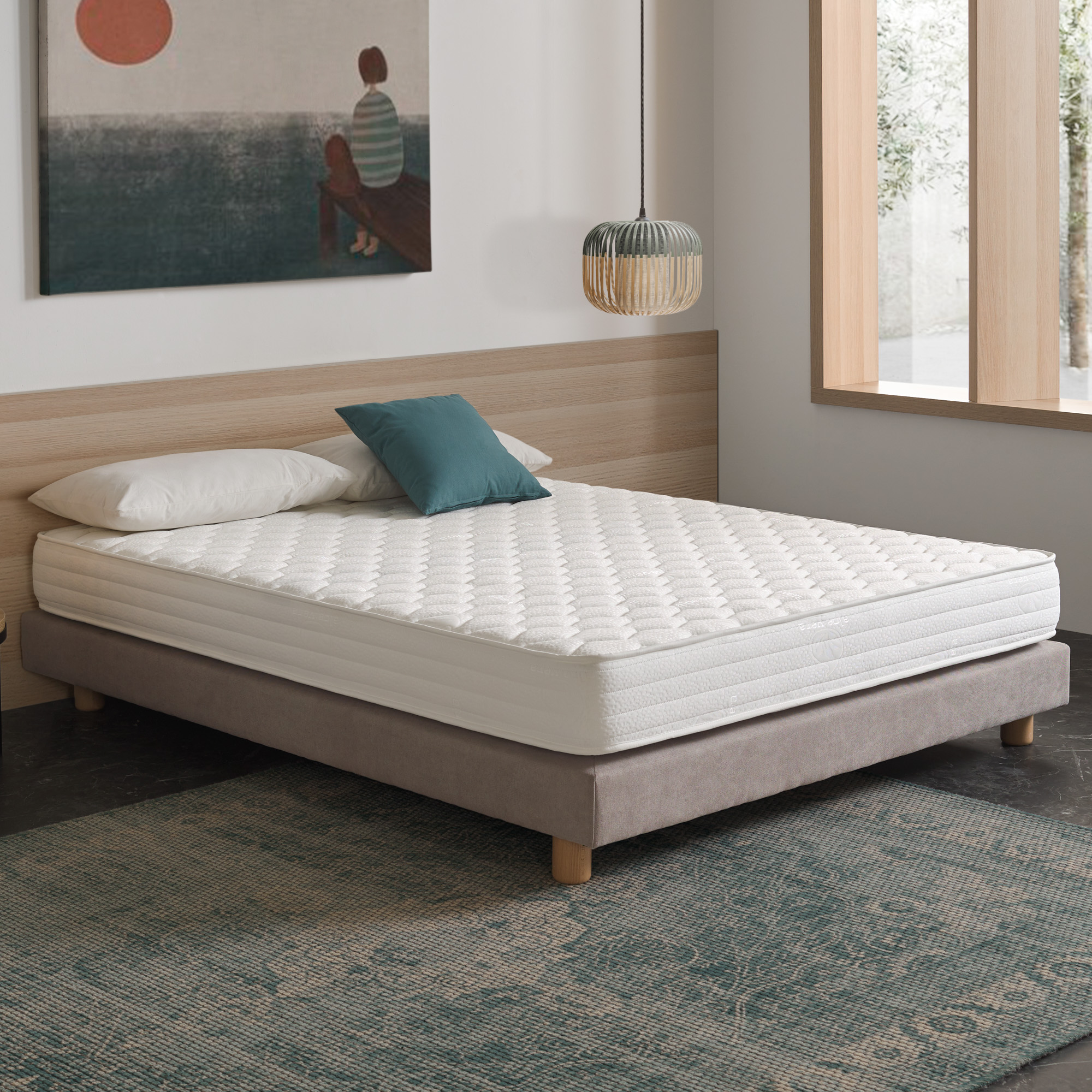 Matelas Supratex 140x190 cm - Mousse HR - Blue Latex - Mémoire de forme ...