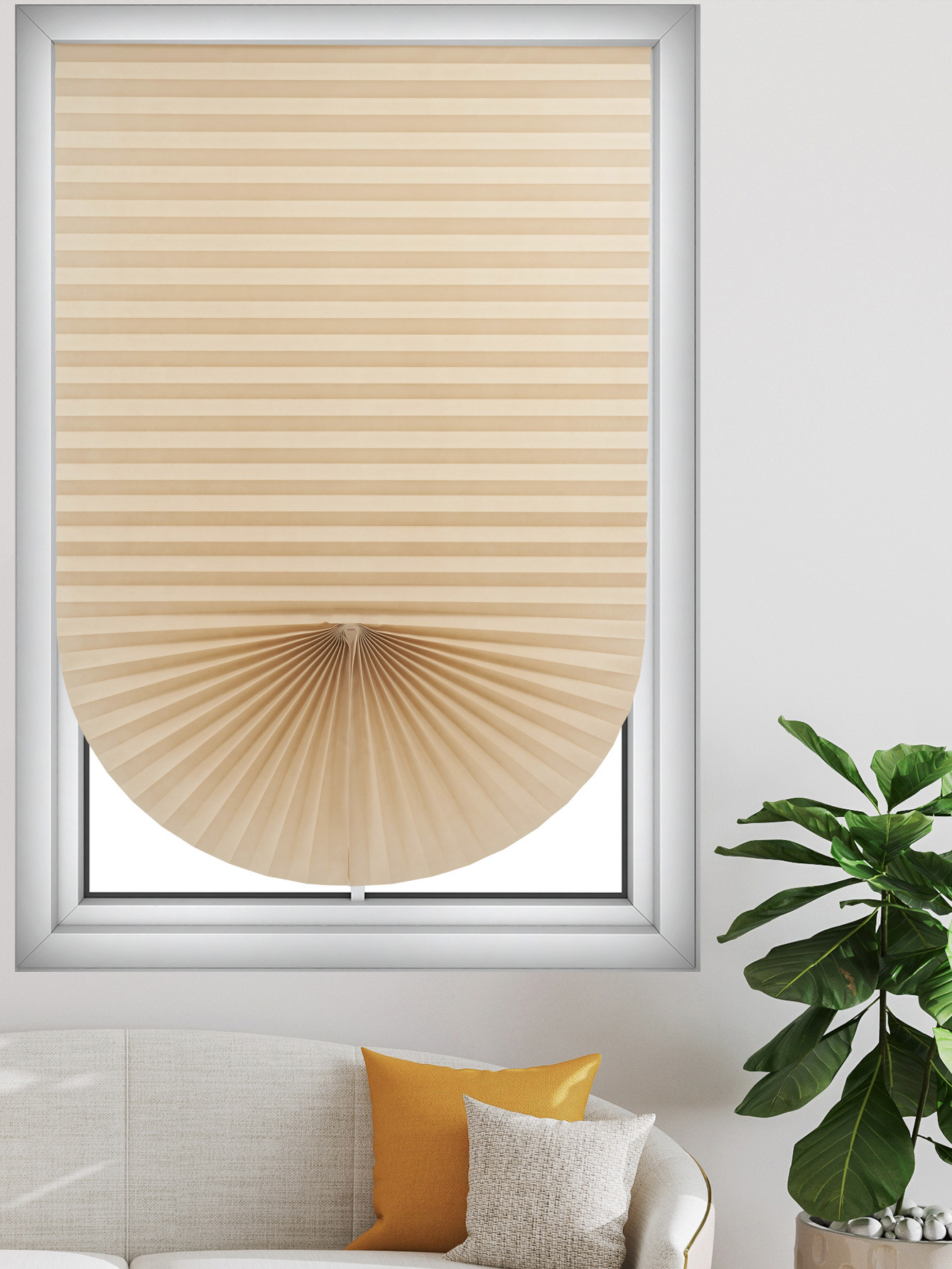 Stores plissés adhésifs temporaires, stores plissés en papier filtrant ...