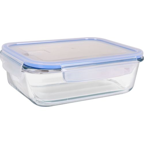 Recipiente cristal rect. c-valvula hermetic 23x17,5 cm 1500cc | Leroy ...