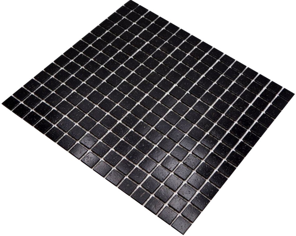 Mosaïque de verre noire pour piscine | Leroy Merlin
