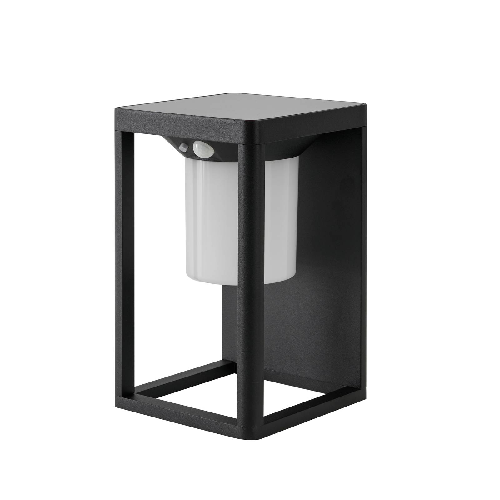 Lucande Aplique De Pared Led Tilena Negro Aluminio Sensor Lámparas
