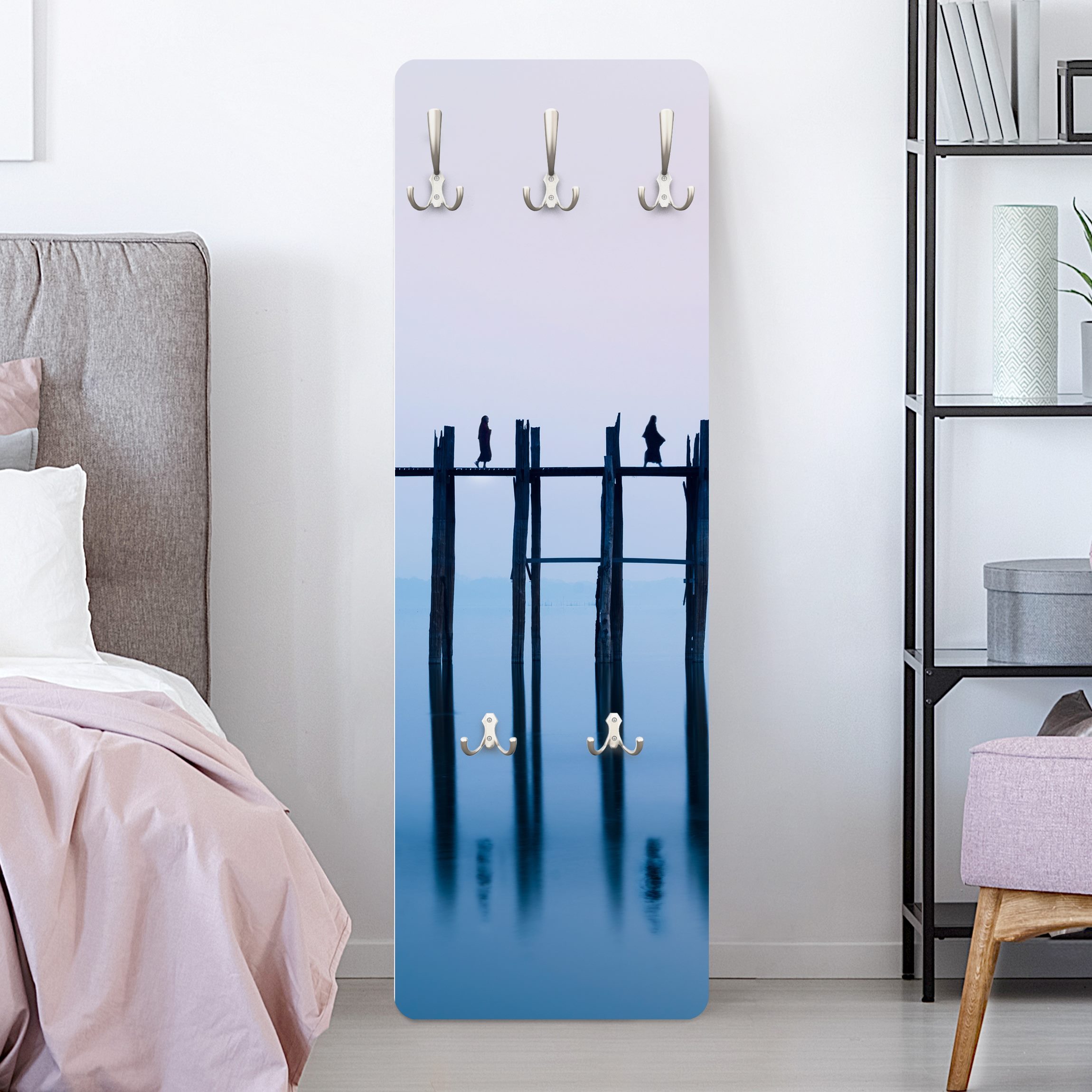 Perchero de pared motivo percha de pared madera perchero recibidor ...