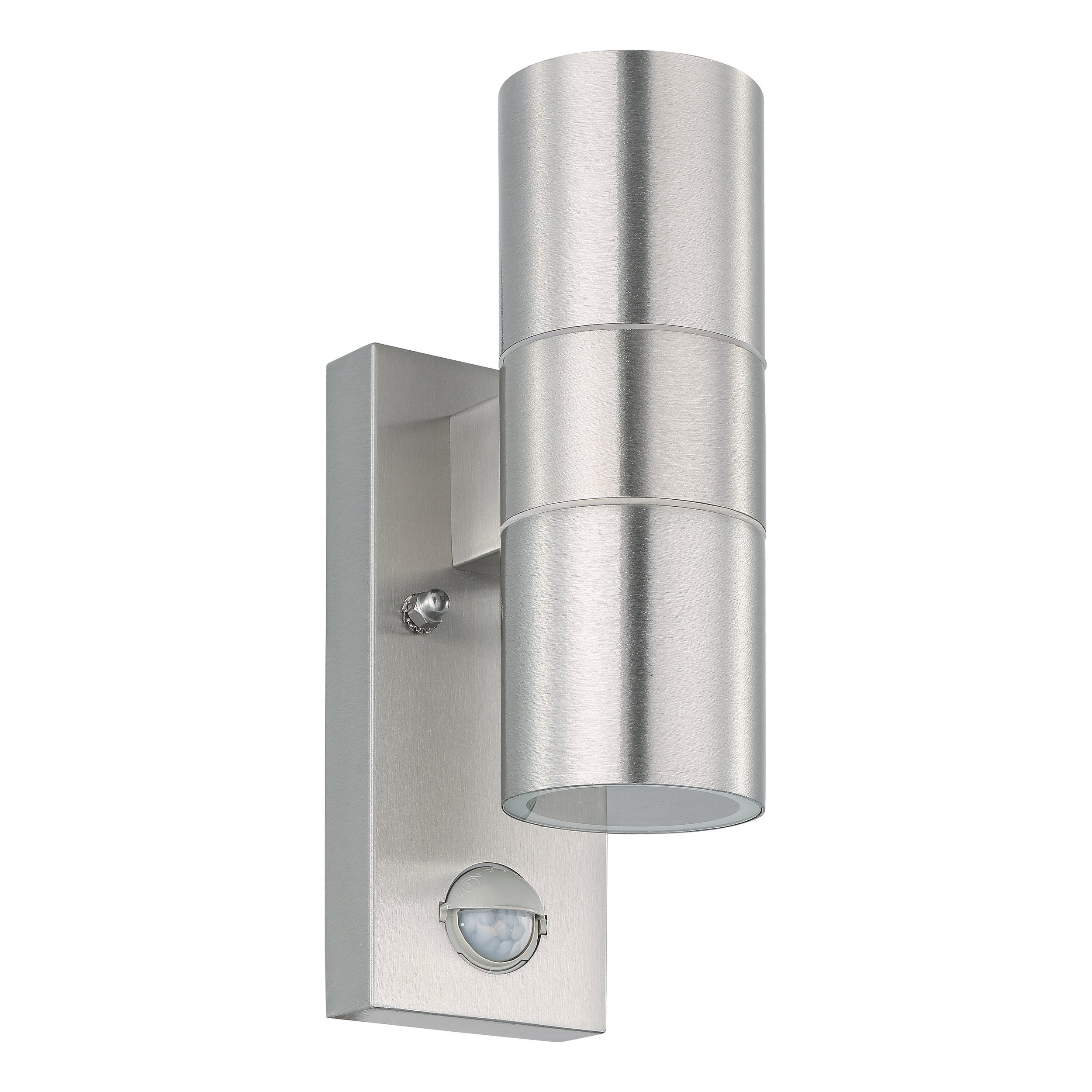 EGLO aplique de pared Riga 5 plateado de vidrio y metal LED 2X2,8W ...
