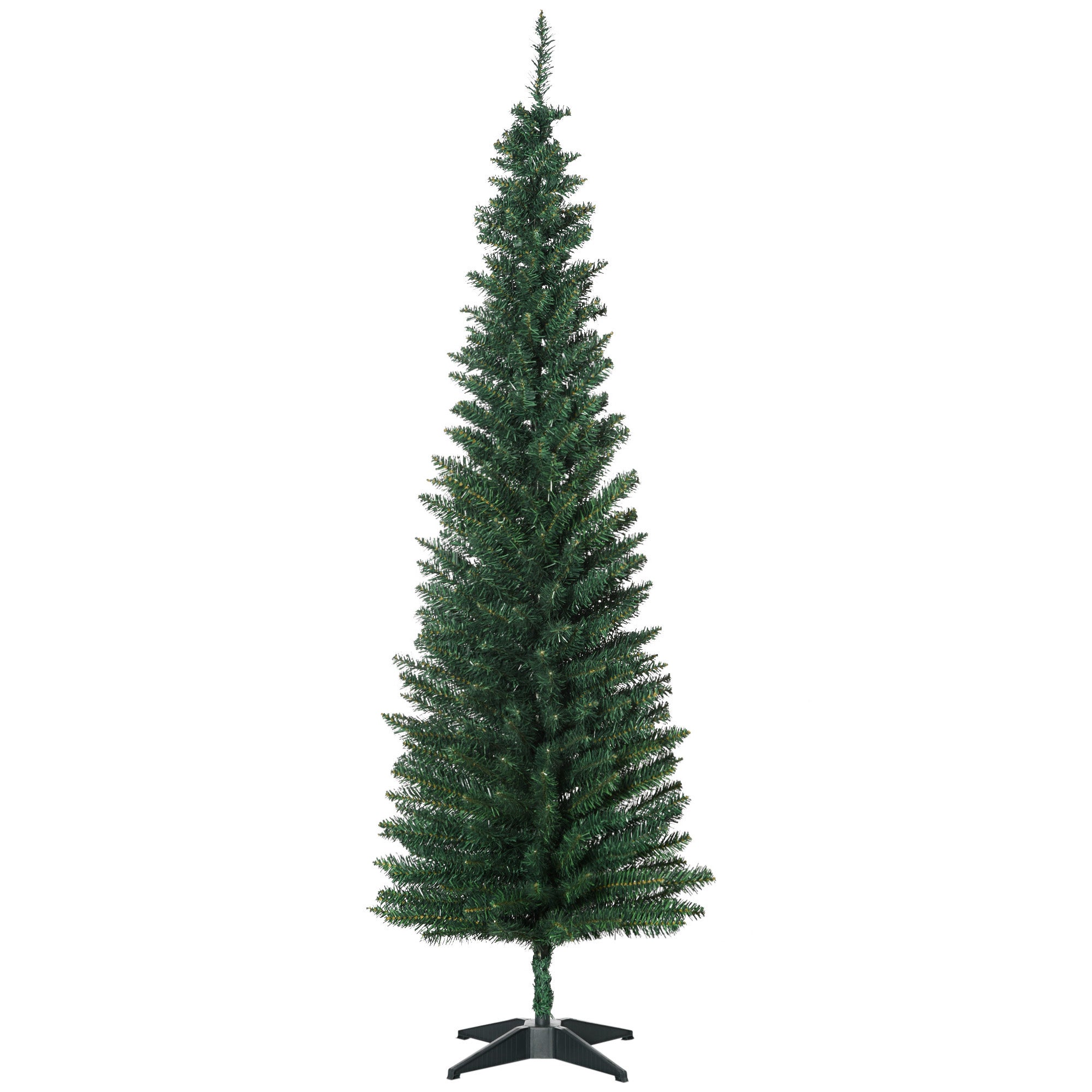 Sapin de Noël artificiel, support inclus, 1,8 m de haut, vert | Leroy ...