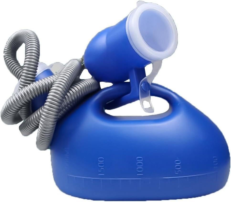 Urinoir anti-fuite pour homme de 2 000 ml avec brosse et couvercle ...