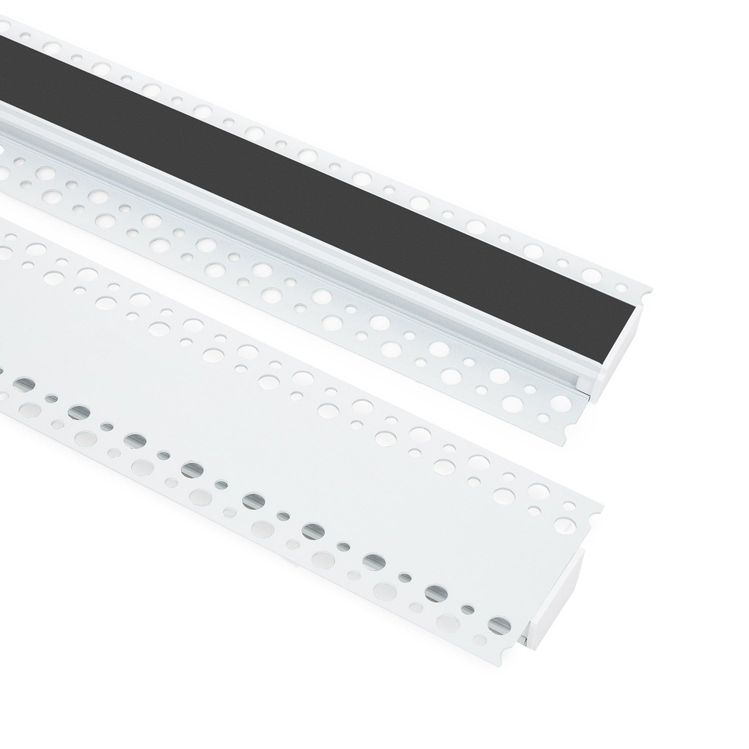 Profilé Aluminium Intégration Plâtre/Placo pour Rubans LED jusqu'à 20 ...