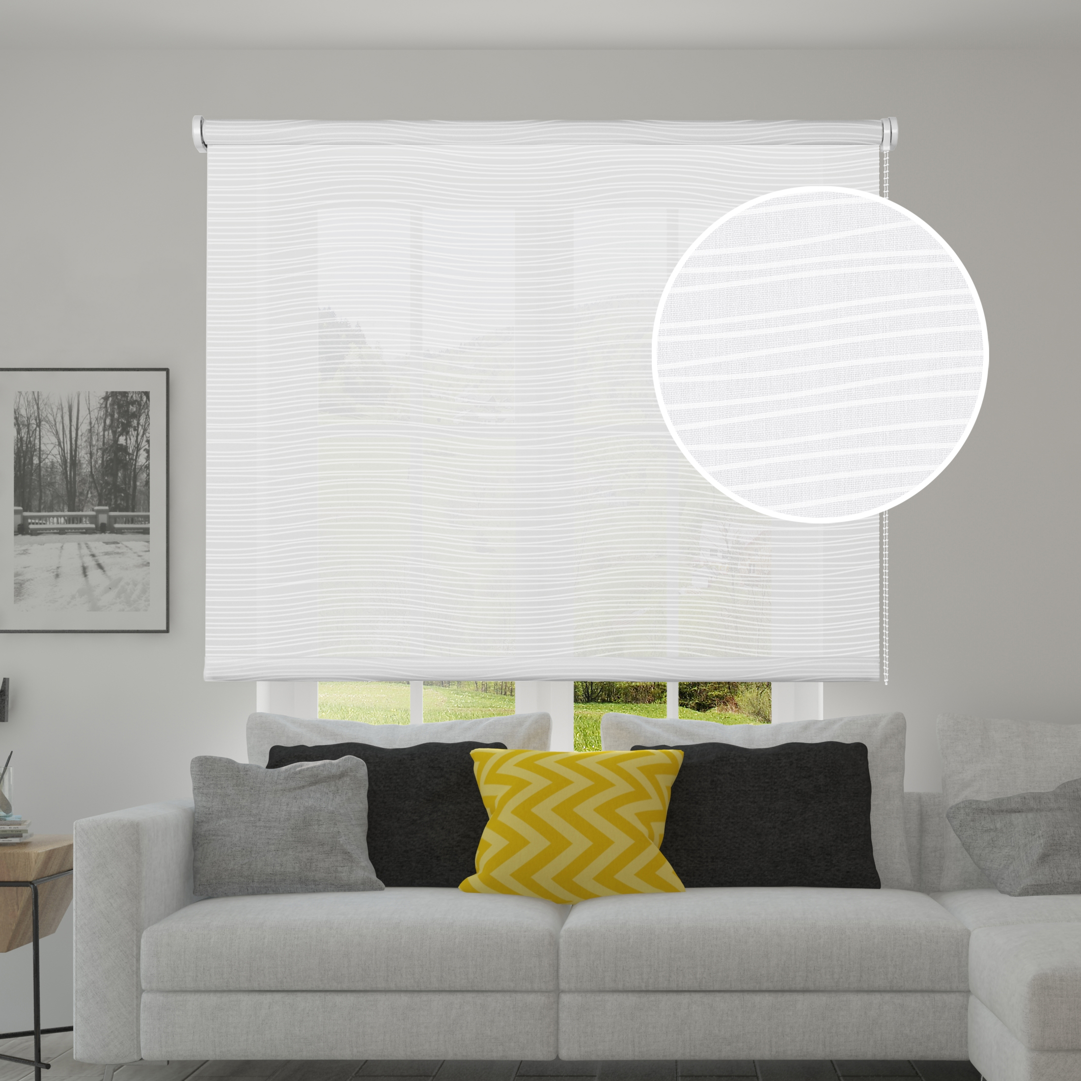 Tende a Rullo Filtrante Decorative SCENE Mare 140X180 | Leroy Merlin