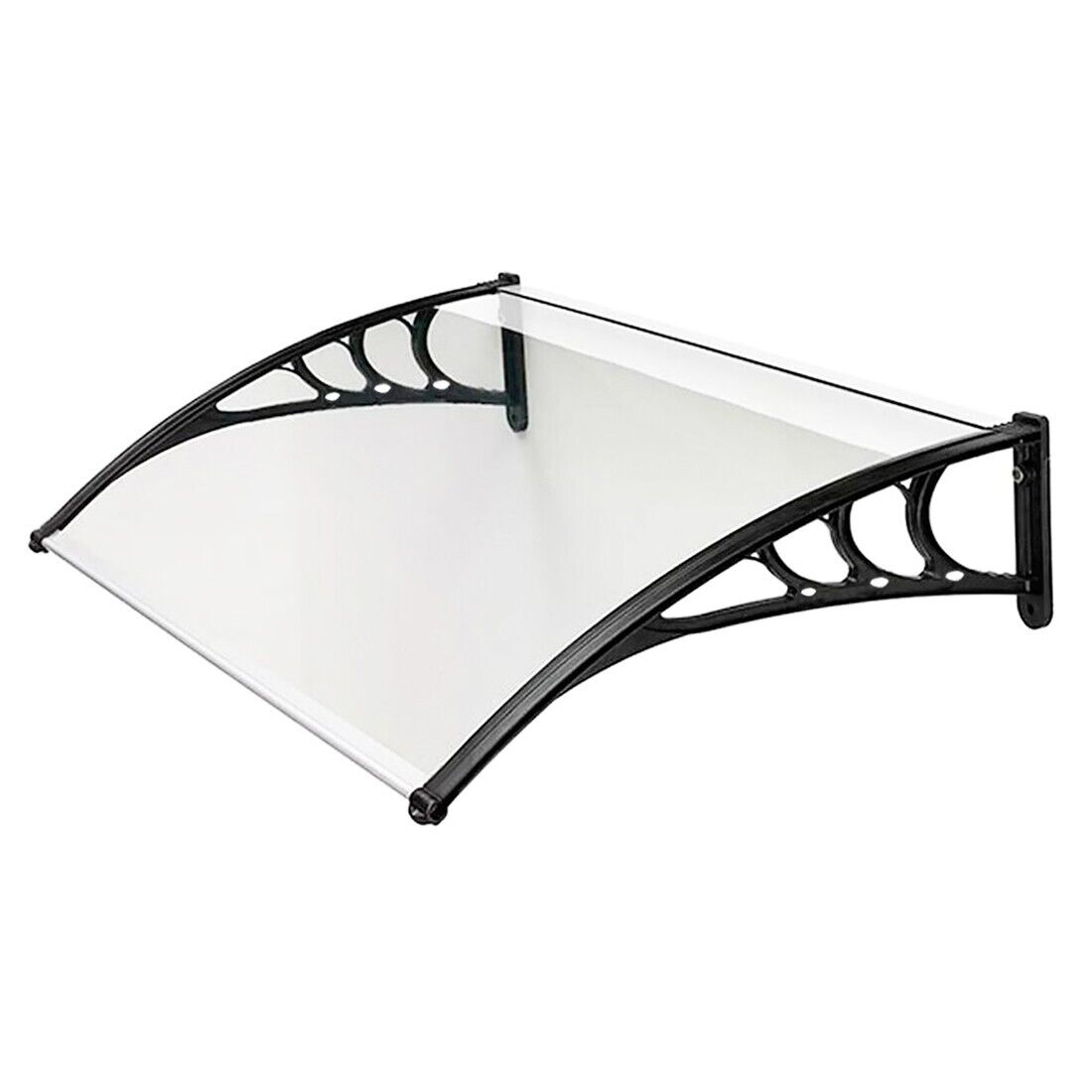 Marquesina Techo Modular 120x80 Cm Puerta De Entrada Transparente ...