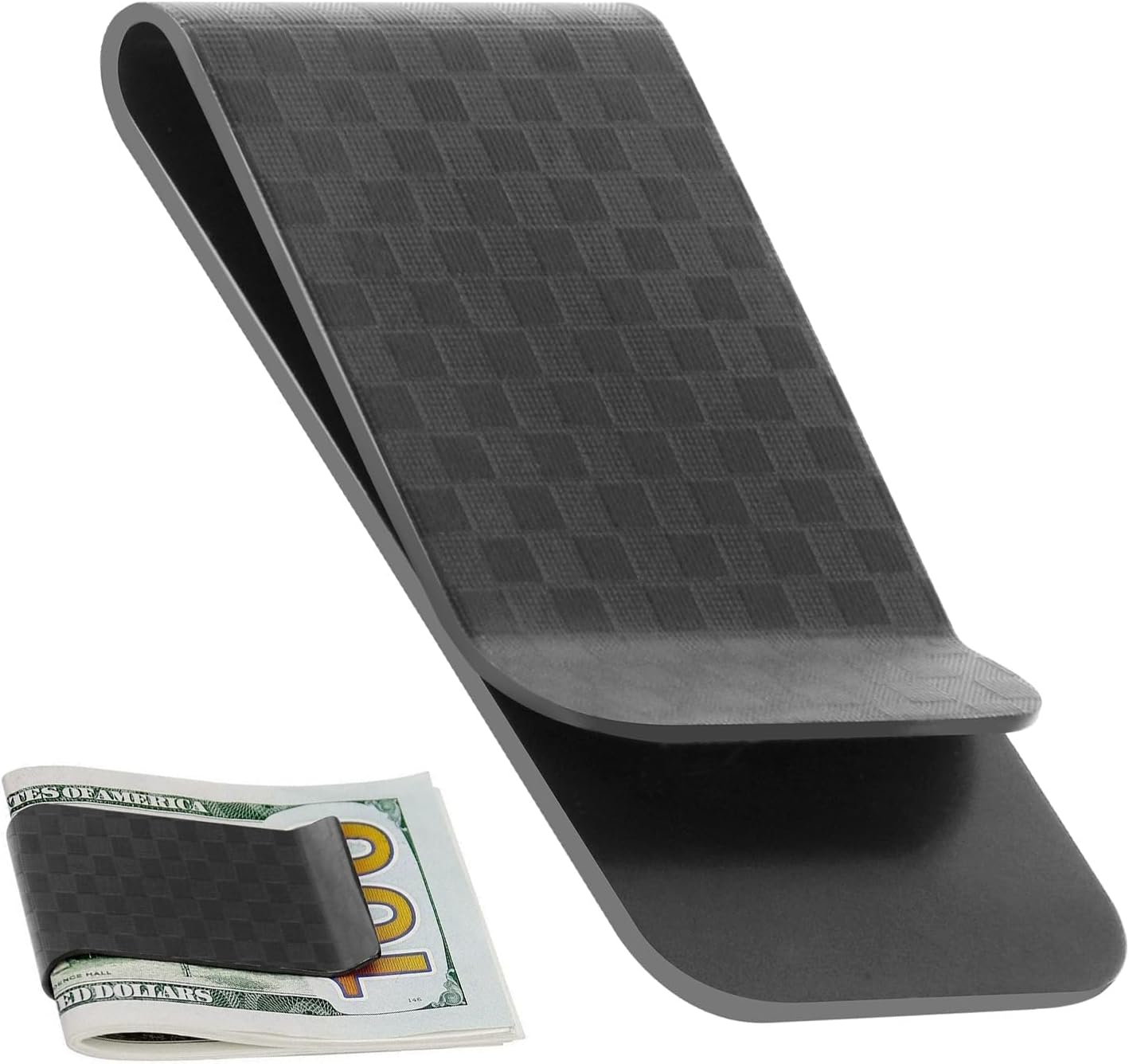 Clip para billetes de fibra de carbono, clip para billetes de metal ...