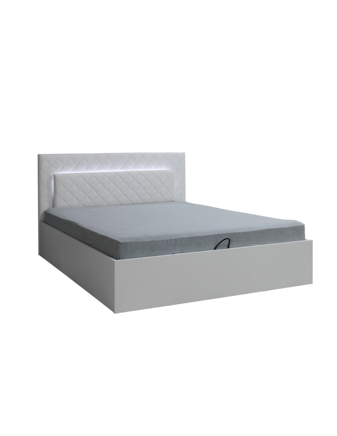 Lit PANAREA 180 x 200 cm avec sommier inclus, idéal pour chambre à ...