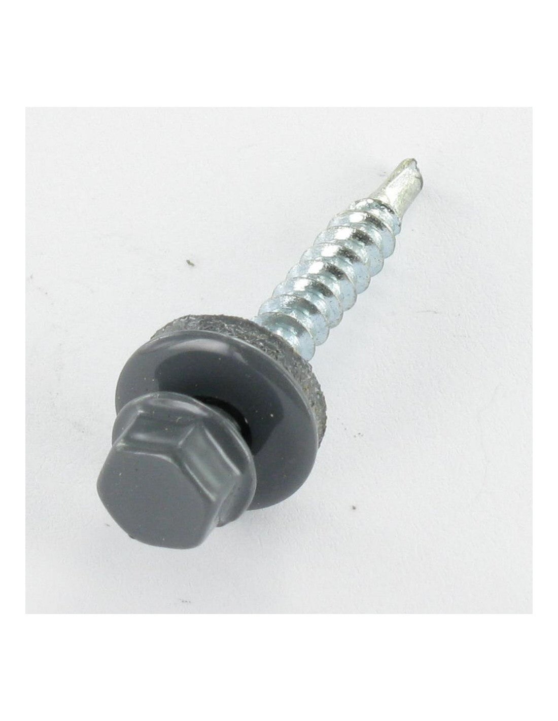 Vis autoperceuse Tête hexagonale TH 4.8X35 Rondelle d"étanchéite avec joint néoprene EPDM Acier ...