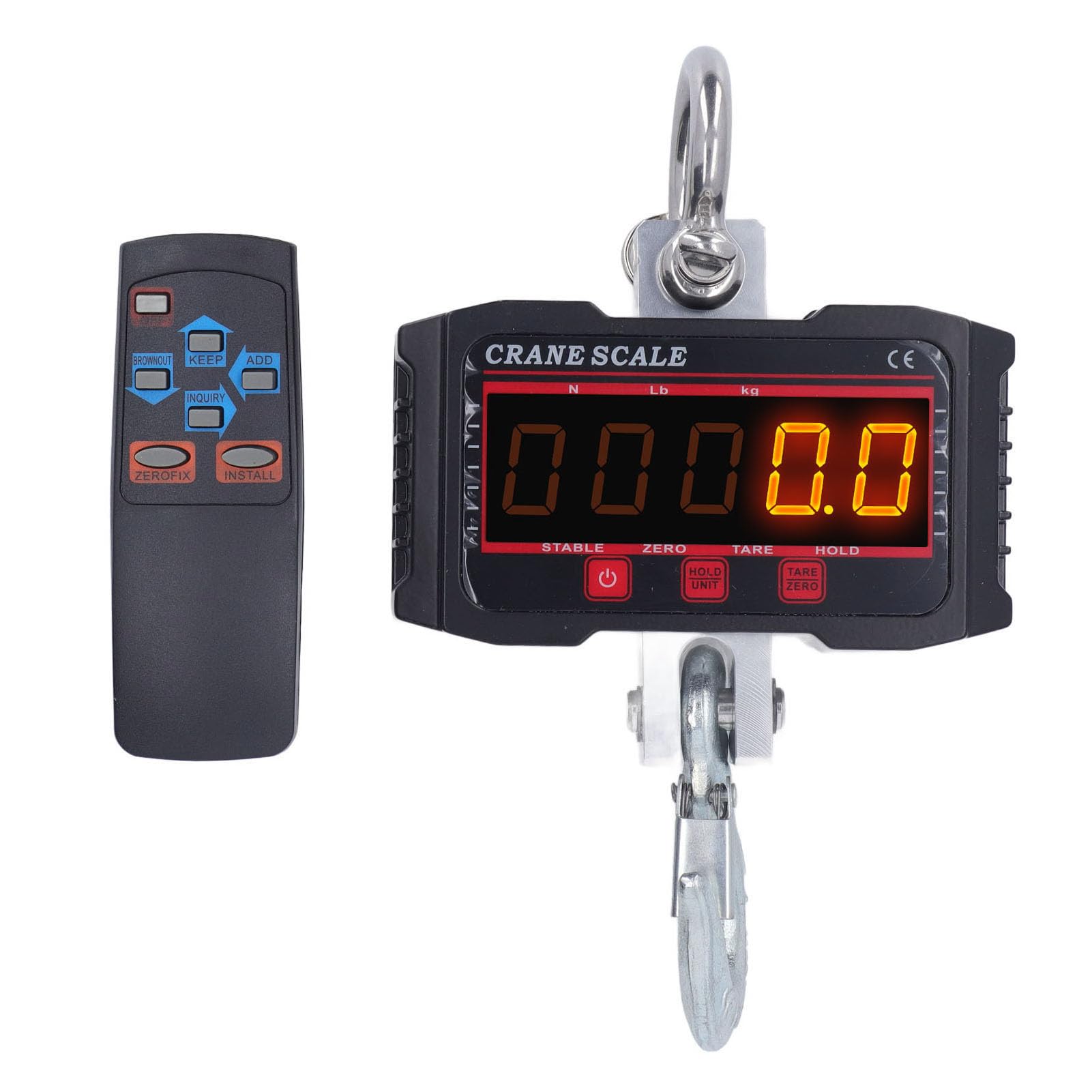 Báscula electrónica para grúa con pantalla digital LED, portátil ...