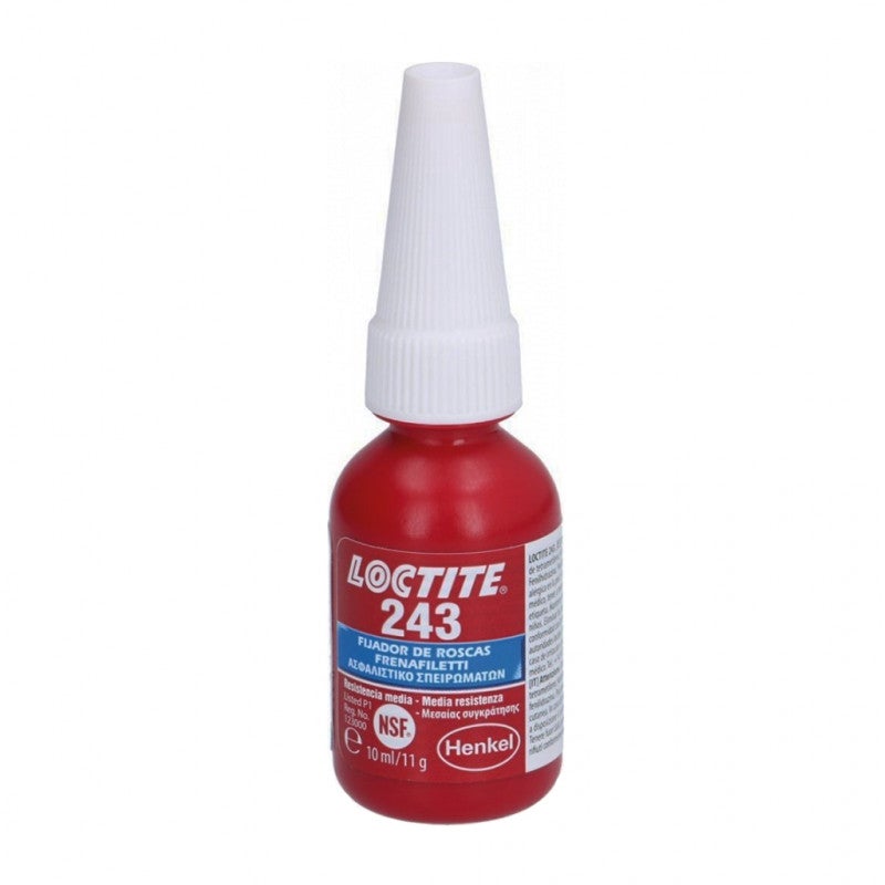 Frein filet bleu 243 fl 10 ml flacon Loctite 1918244 | Leroy Merlin