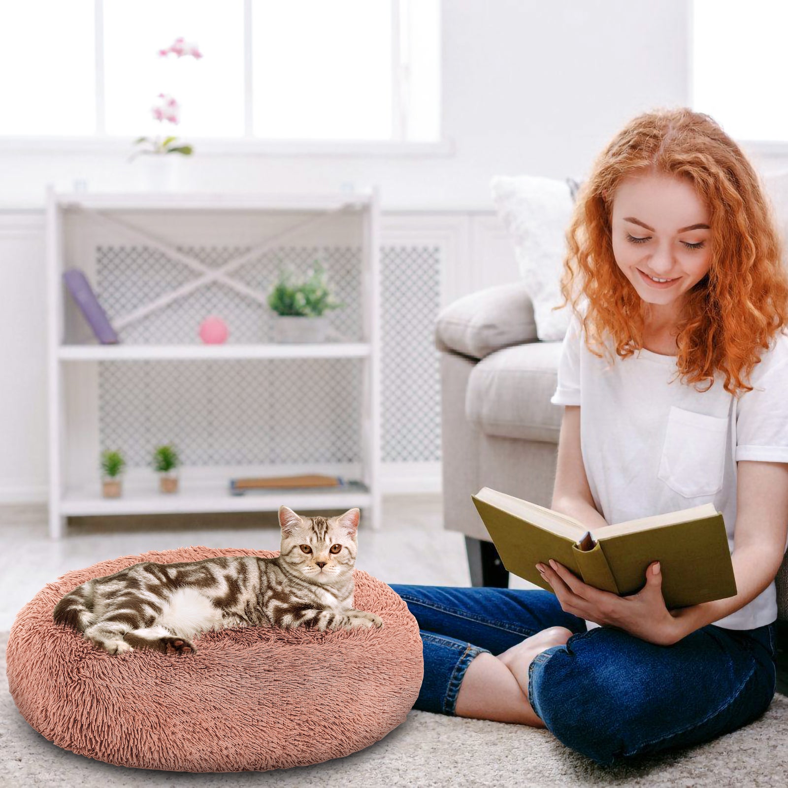 Lit pour chien Lits pour chiens ANIMALS Lit souple pour chat Couchage ...