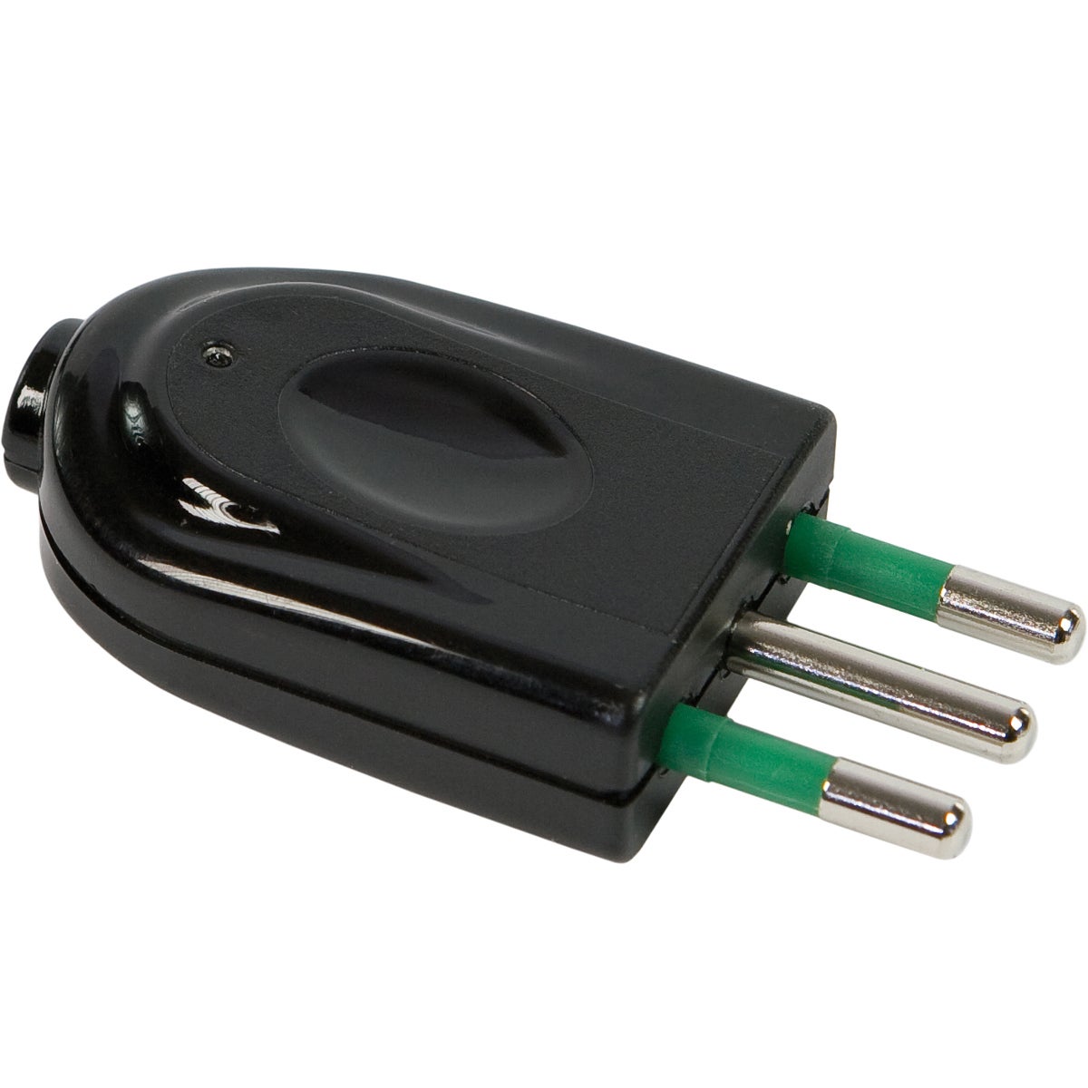 Connecteur Électrique 10A 2P+T en Technopolymère Noir - Lot de 50 ...