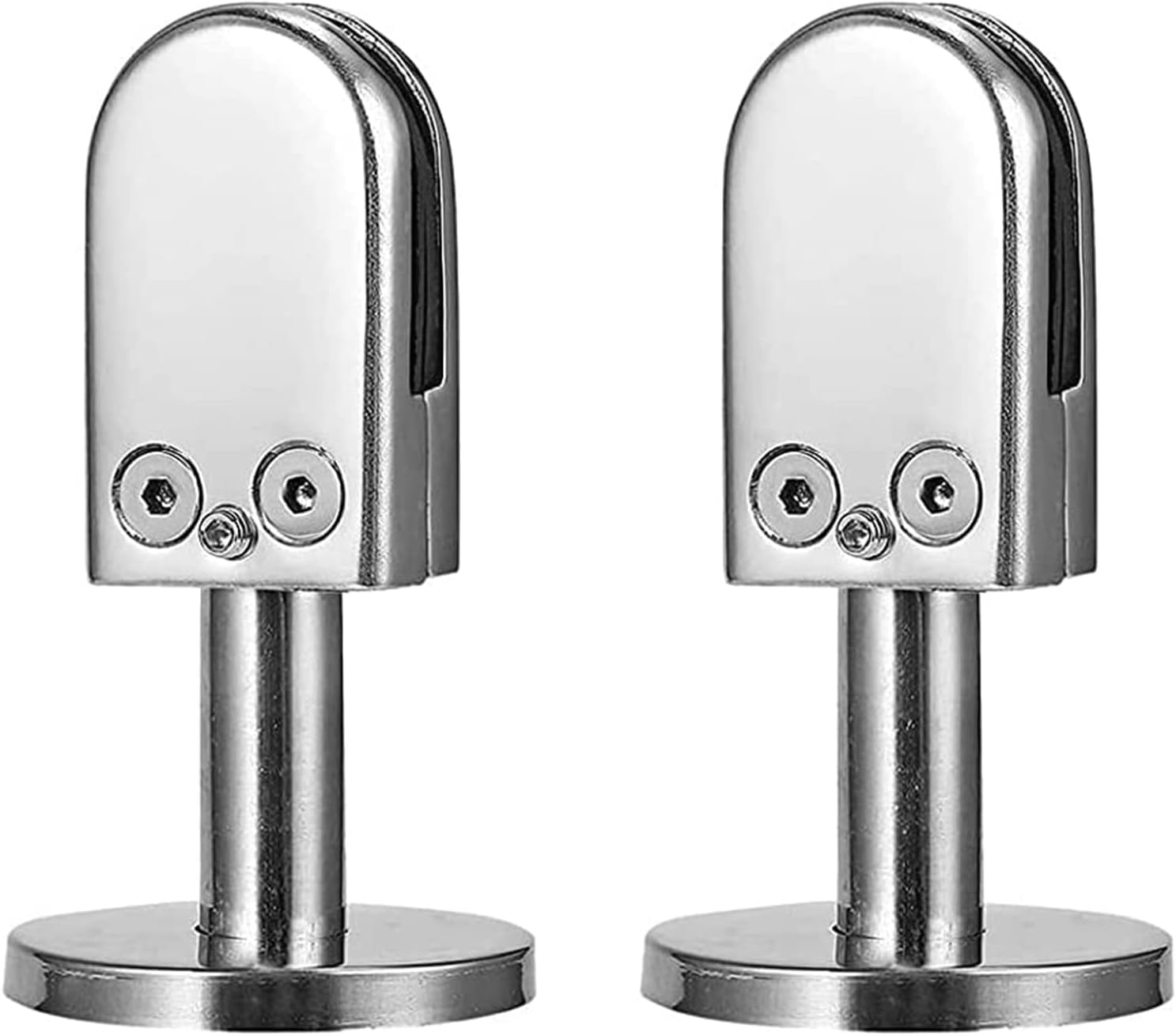 Pince à verre en acier inoxydable, support de verre réglable, pour ...