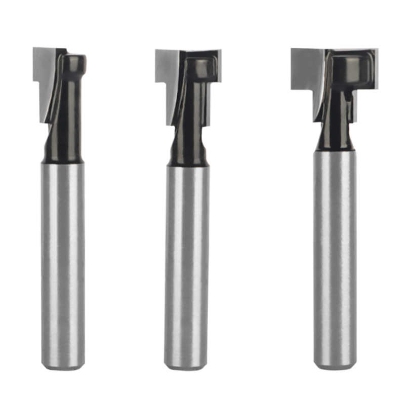 Fraise à rainure en T 3 tailles, fraise à rainurer en acier au carbone allié, fraise pour le ...