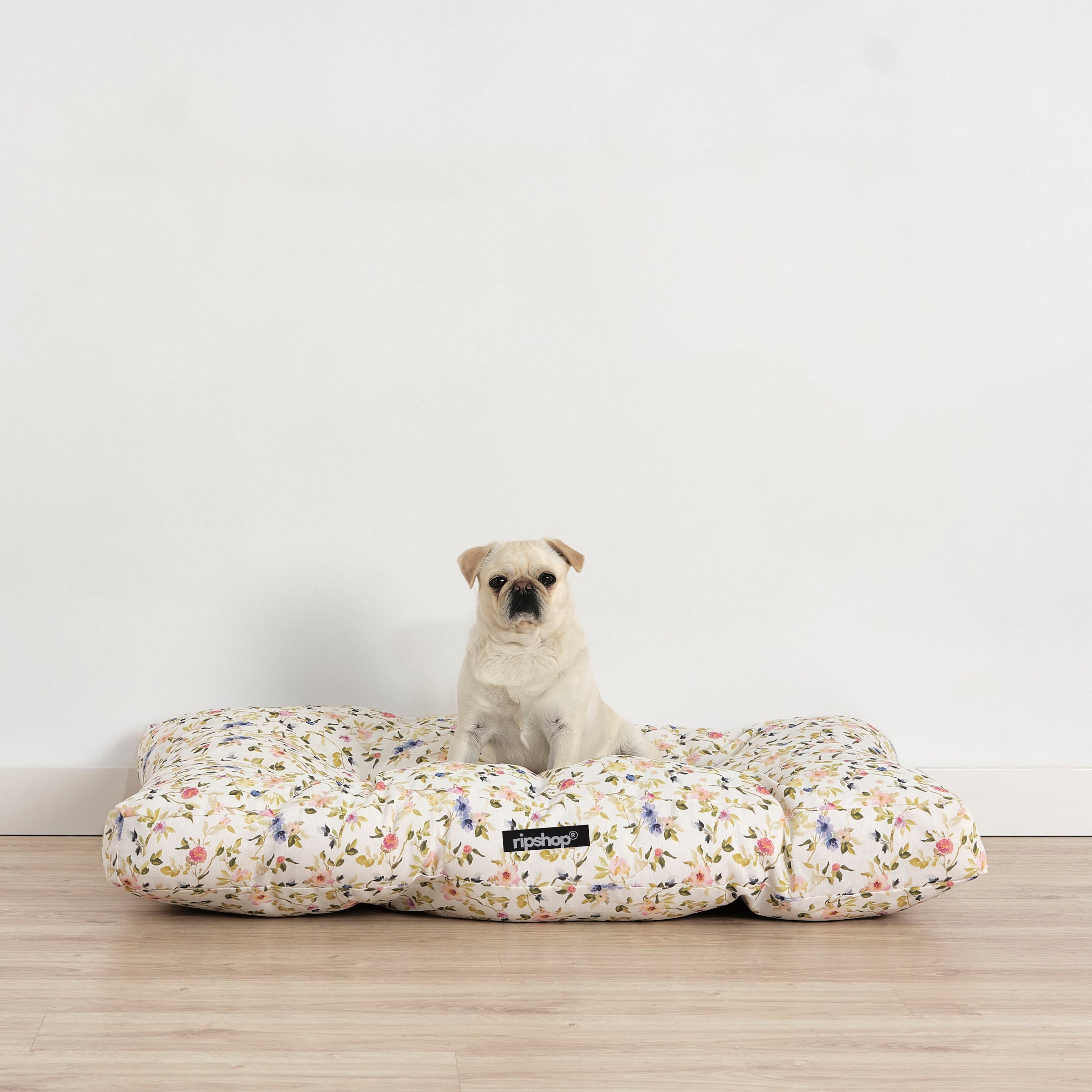 Lit pour animal 100 % coton anti-taches Leeds Verde M (75x50x10 cm ...