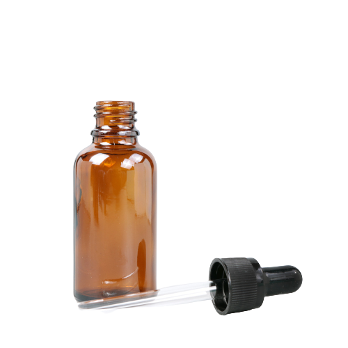 Flacon compte-gouttes rechargeable avec pipette Brown 15 ml | Leroy Merlin