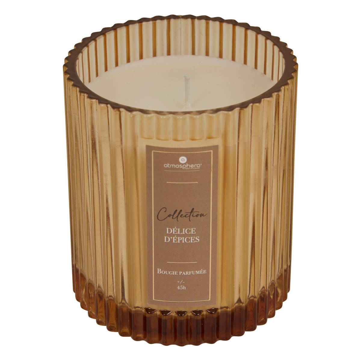 Albie vela perfumada 290g tarro de cristal especias | Leroy Merlin
