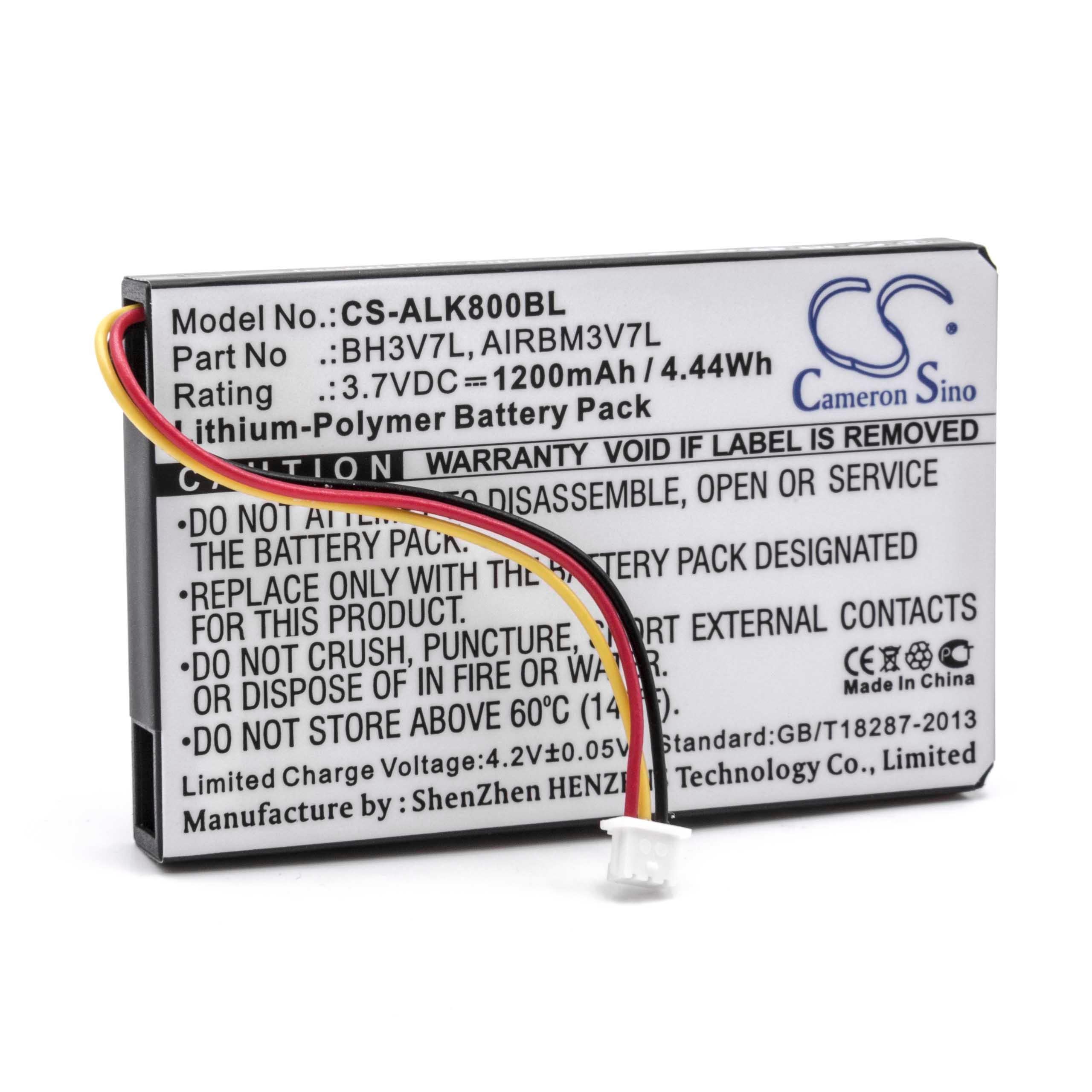 Vhbw Batterie compatible avec Autec Air A4, A6, A8 opérateur ...