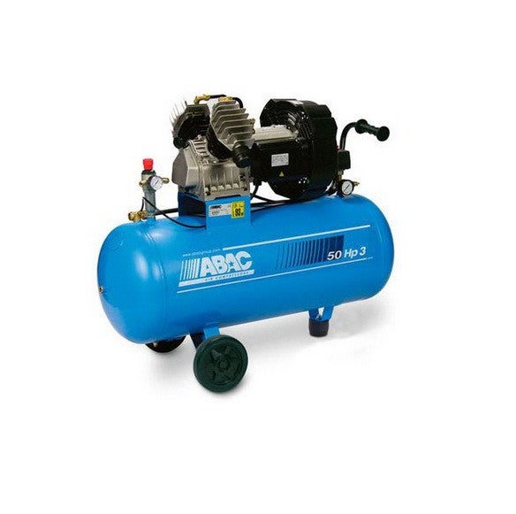 Abac - Compresseur à piston lubrifié 3CV 230V Mono 10 bar 50L Direct ...