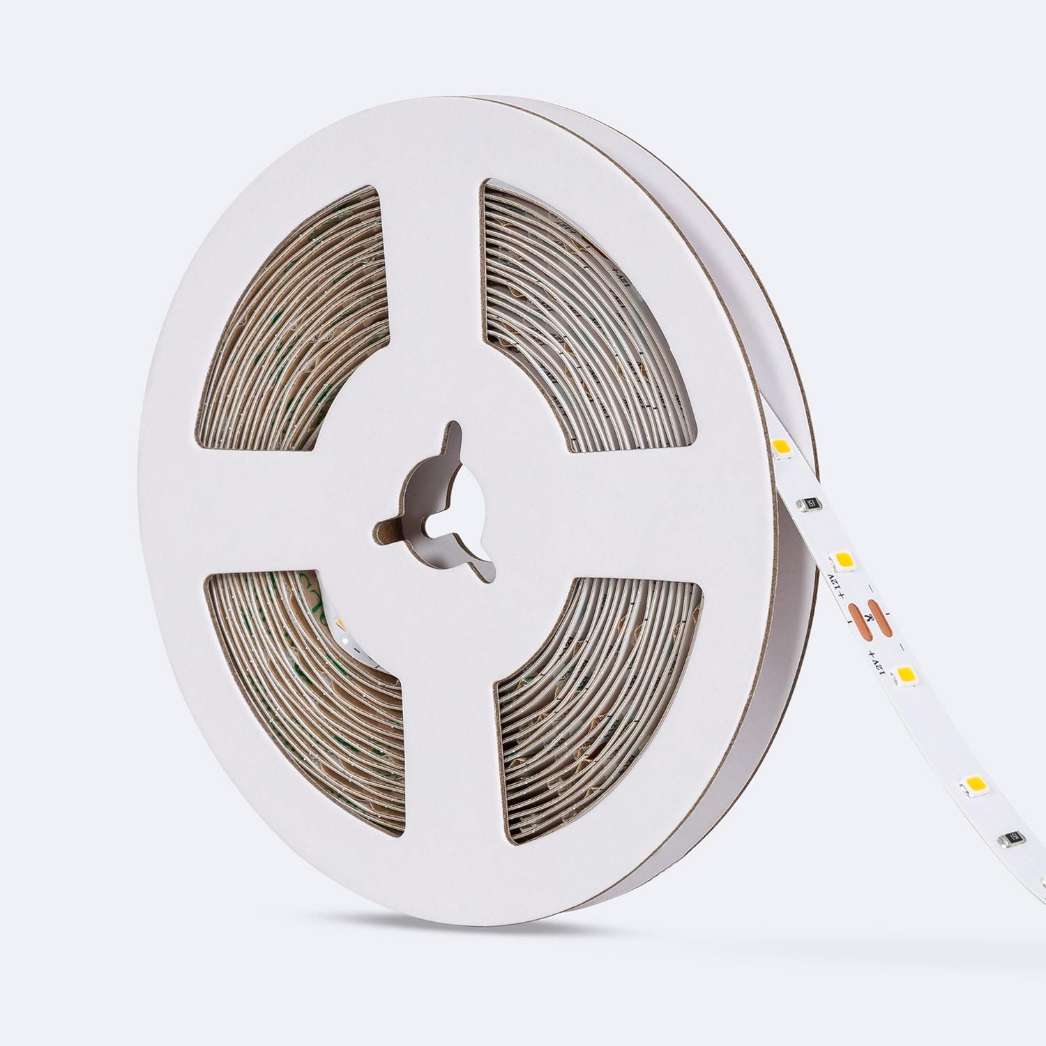 Ledkia Tira LED 12V DC SMD2835 60LED/m 5m IP20 Ancho 8mm Corte 5cm 4000K Blanco Neutro | Leroy ...