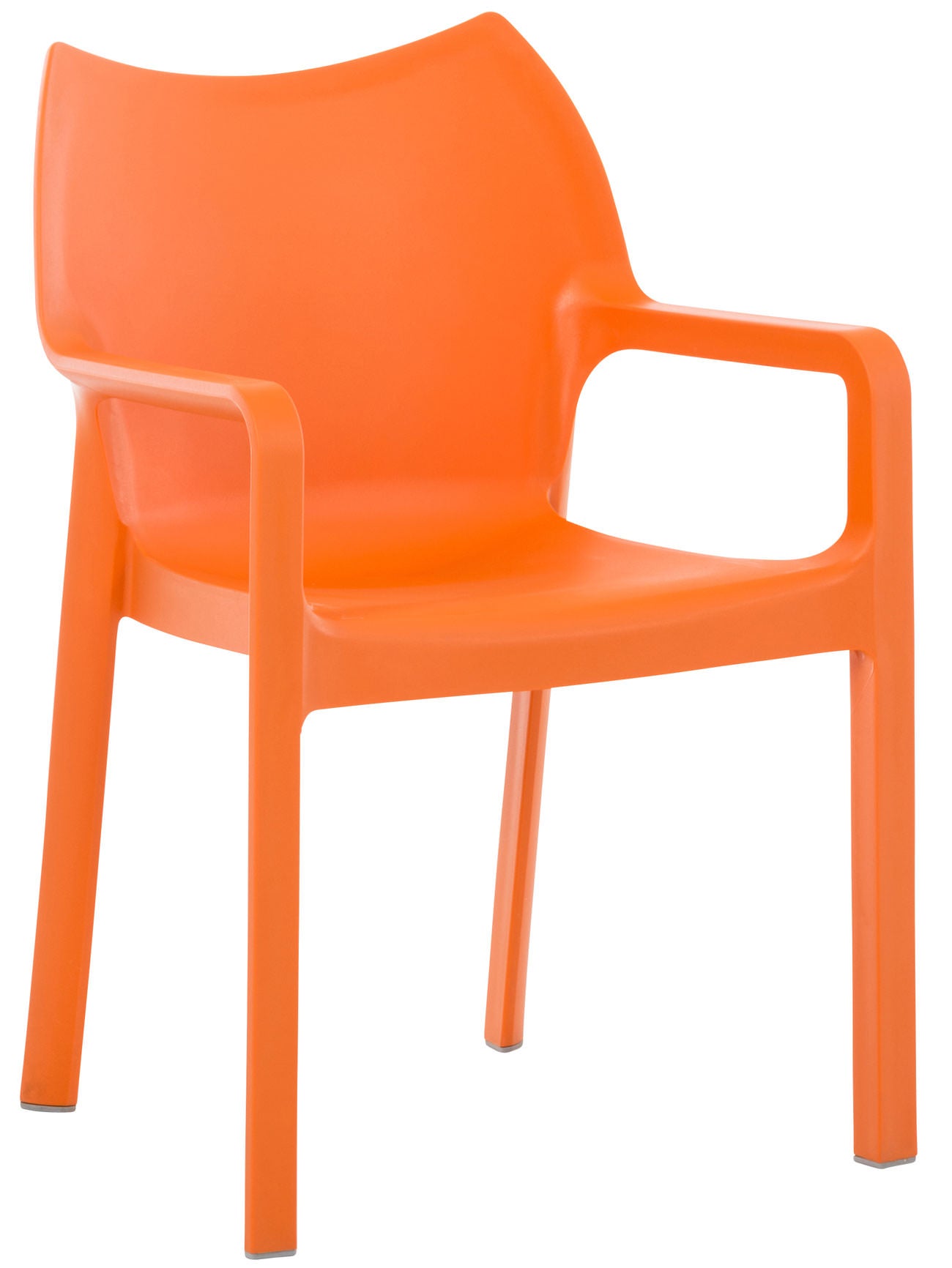 Chaise DIVA orange | Leroy Merlin