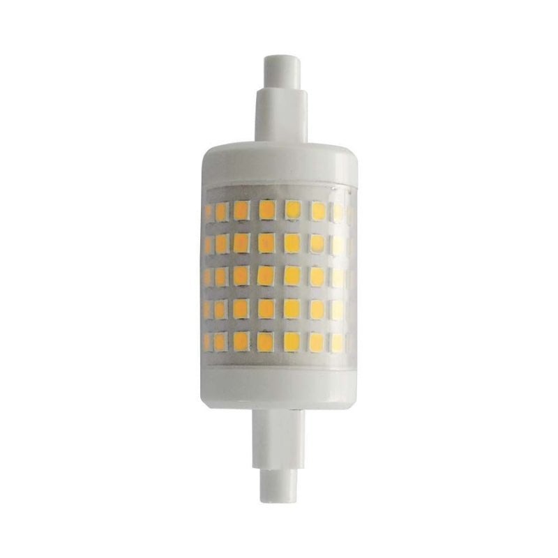 Ampoule LED R7S 78mm 7W SMD 360° - Blanc Chaud 2300K - 3500K - SILAMP ...