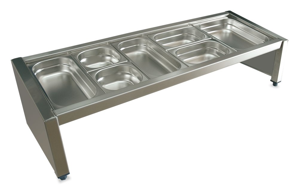 FRICOSMOS-Gastronorm porte-plateaux de table et mural 1150 mm ...