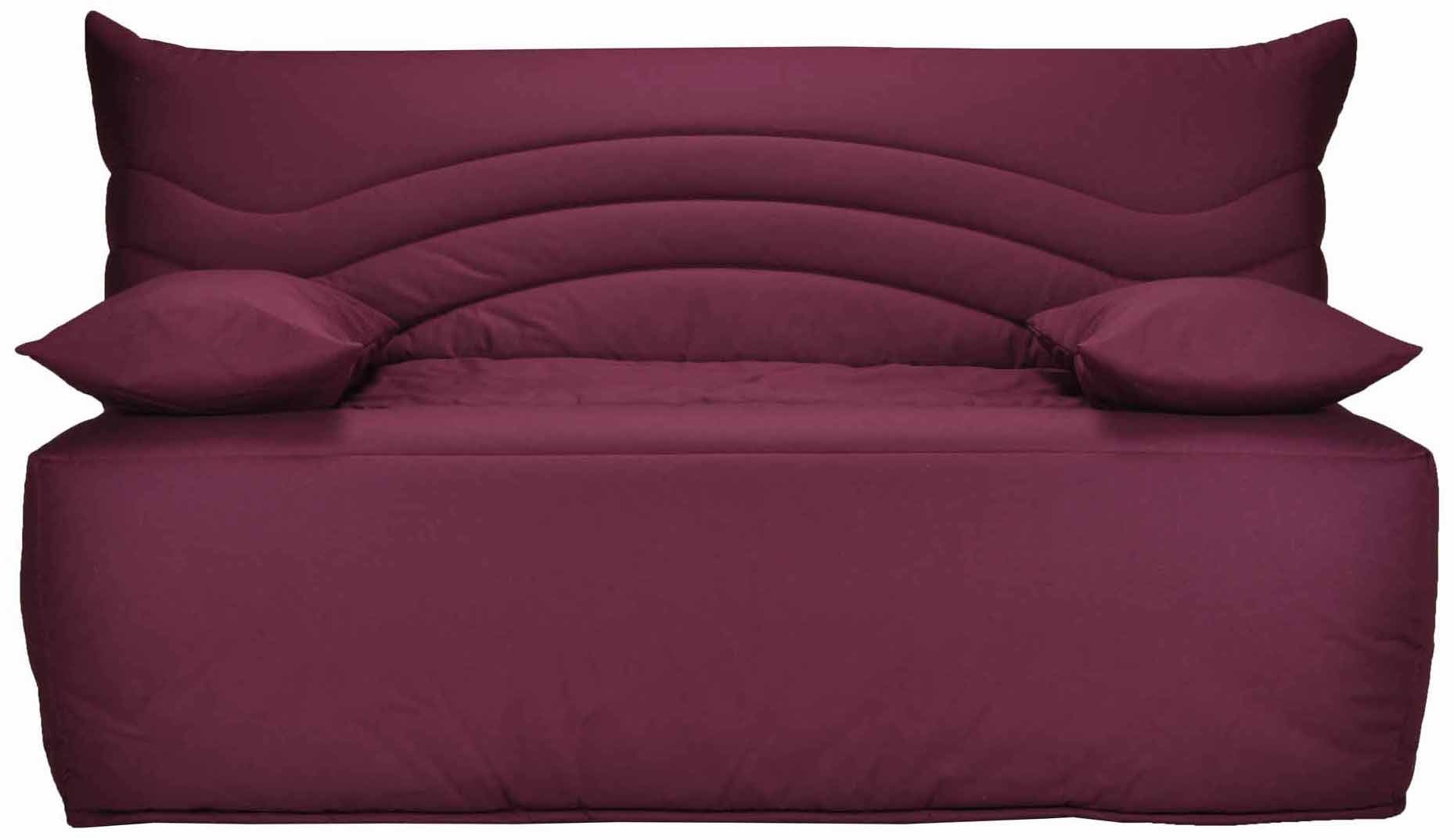 Banquette BZ microfibre 160x200 Matelas Starconfort 12cm Brioca-Couleur ...