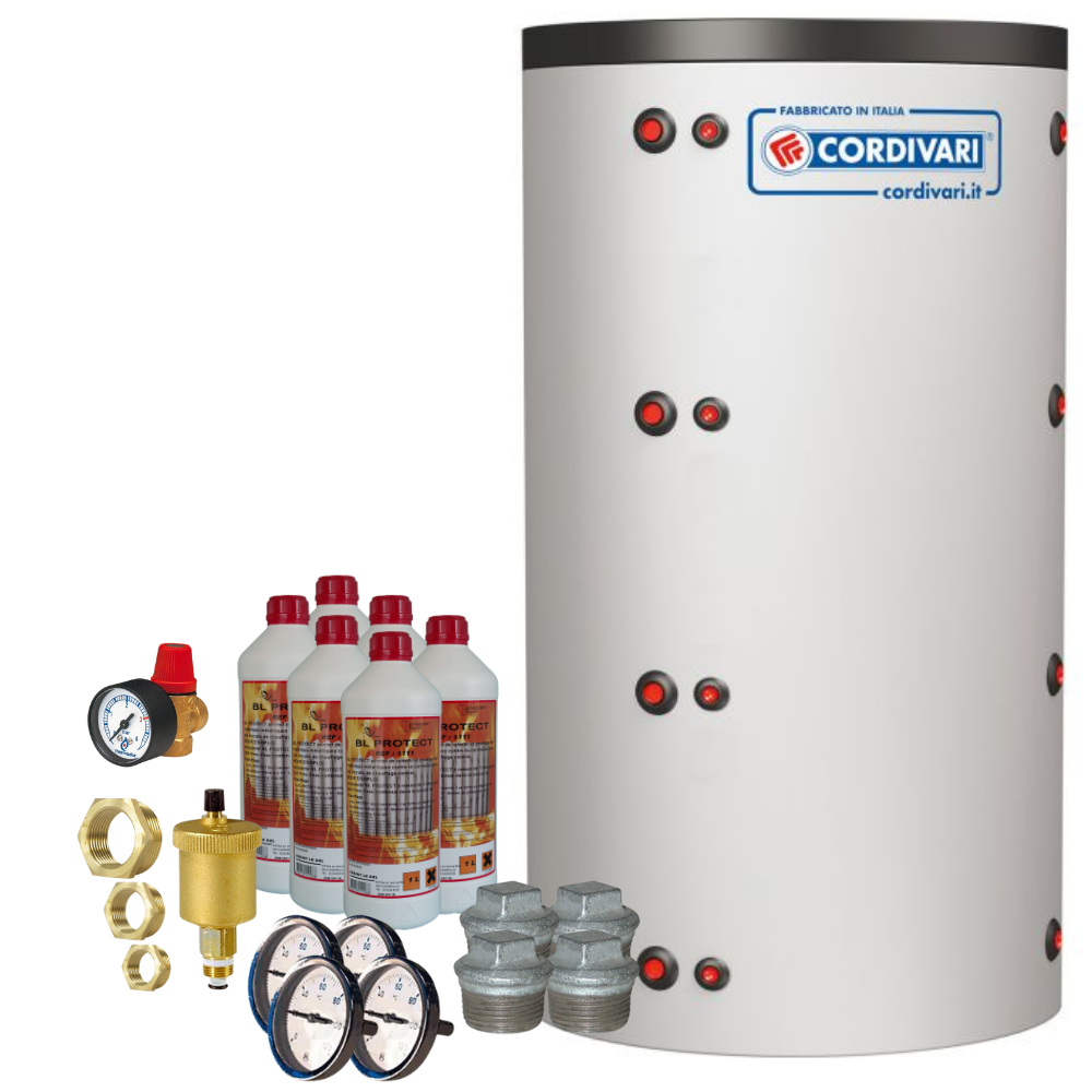 Kit ballon tampon 1000 Litres pour chaudière bois | Leroy Merlin